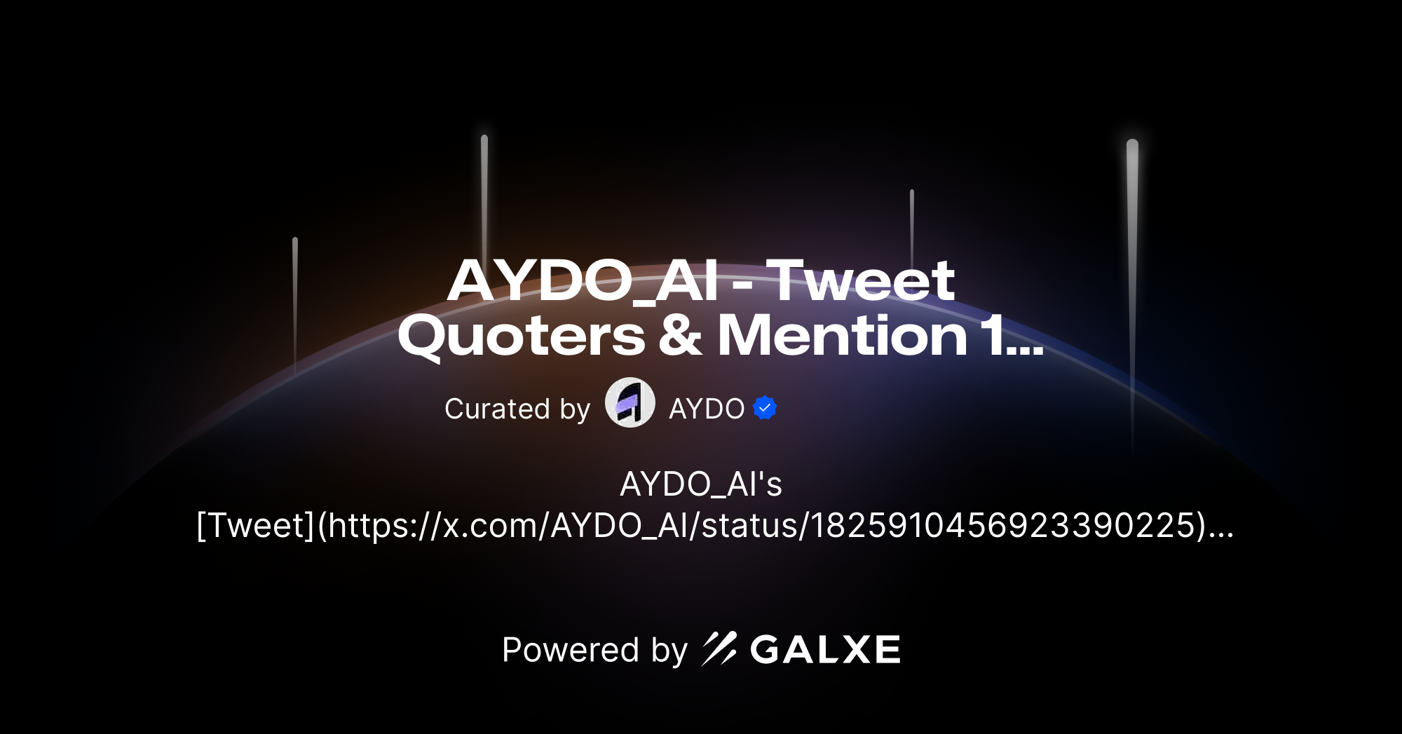AYDO_AI - X Quoters & Mention 1 friend - Tweet 1825910456923390225 ...