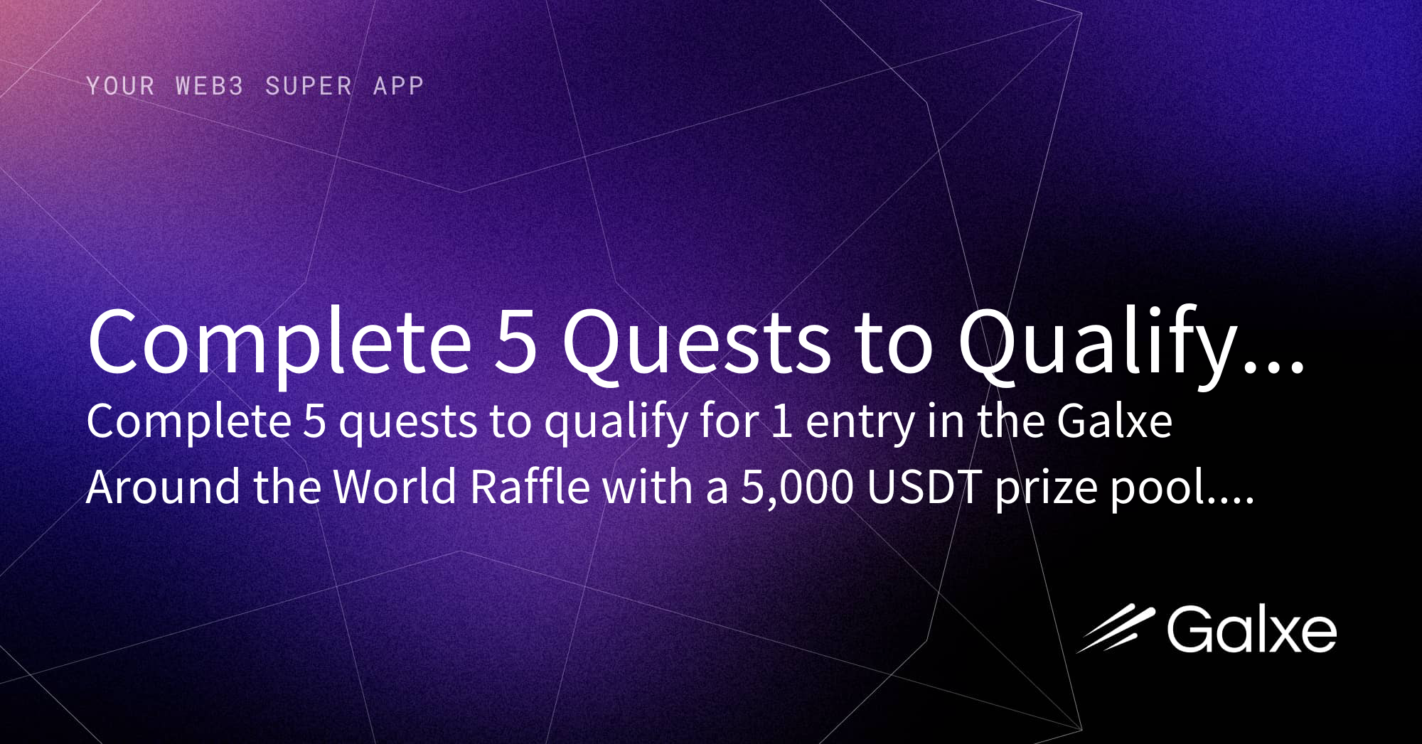 Complete 5 Quests to Qualify for One Entry (Unlimited Entries ...