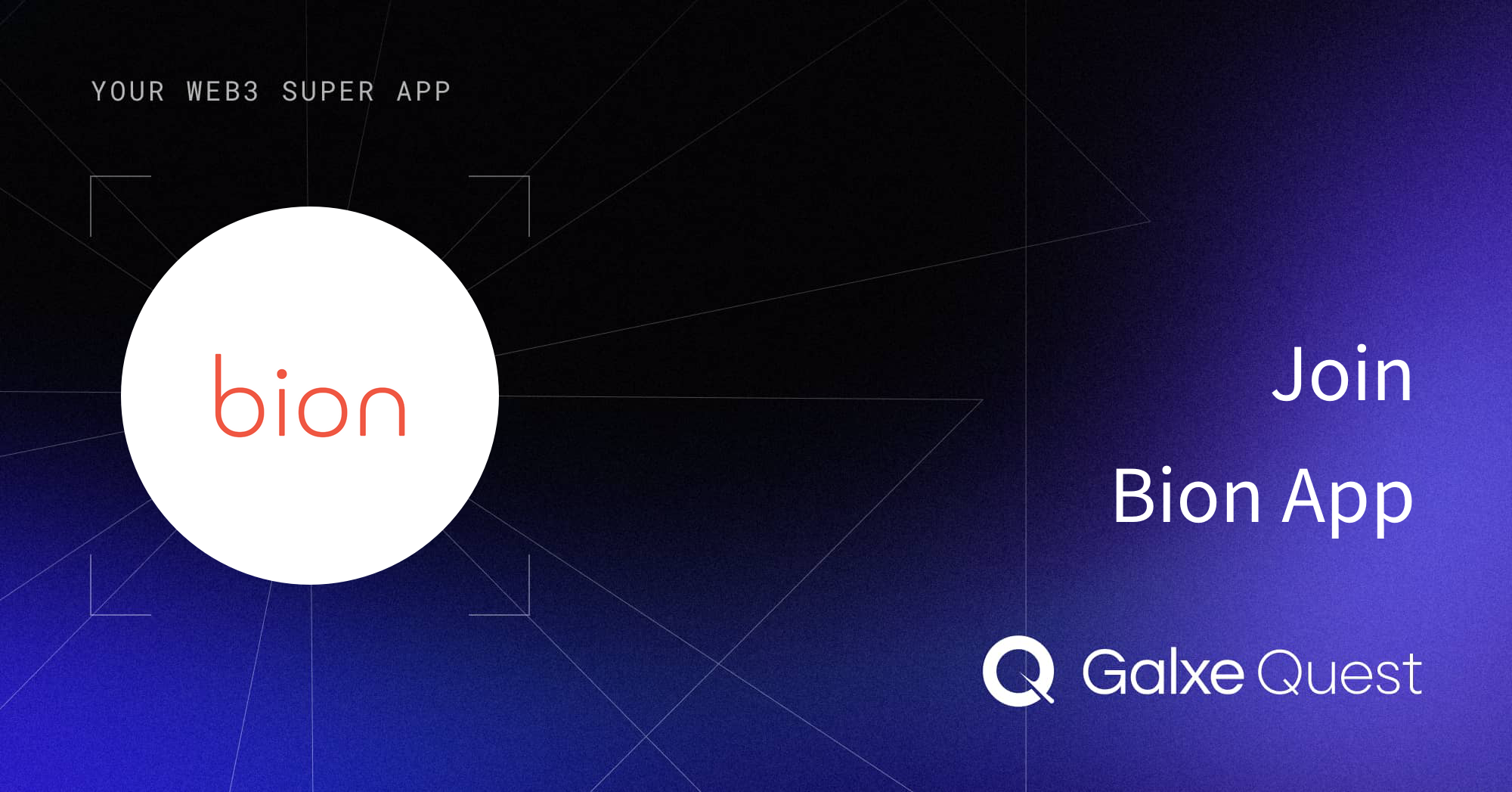 Join Bion App on Galxe Quest