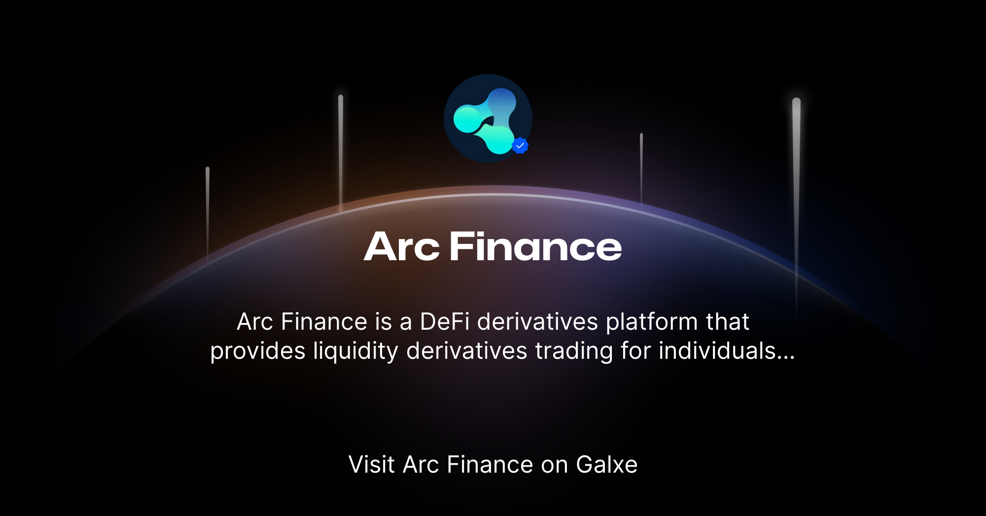 Join Arc Finance on Galxe