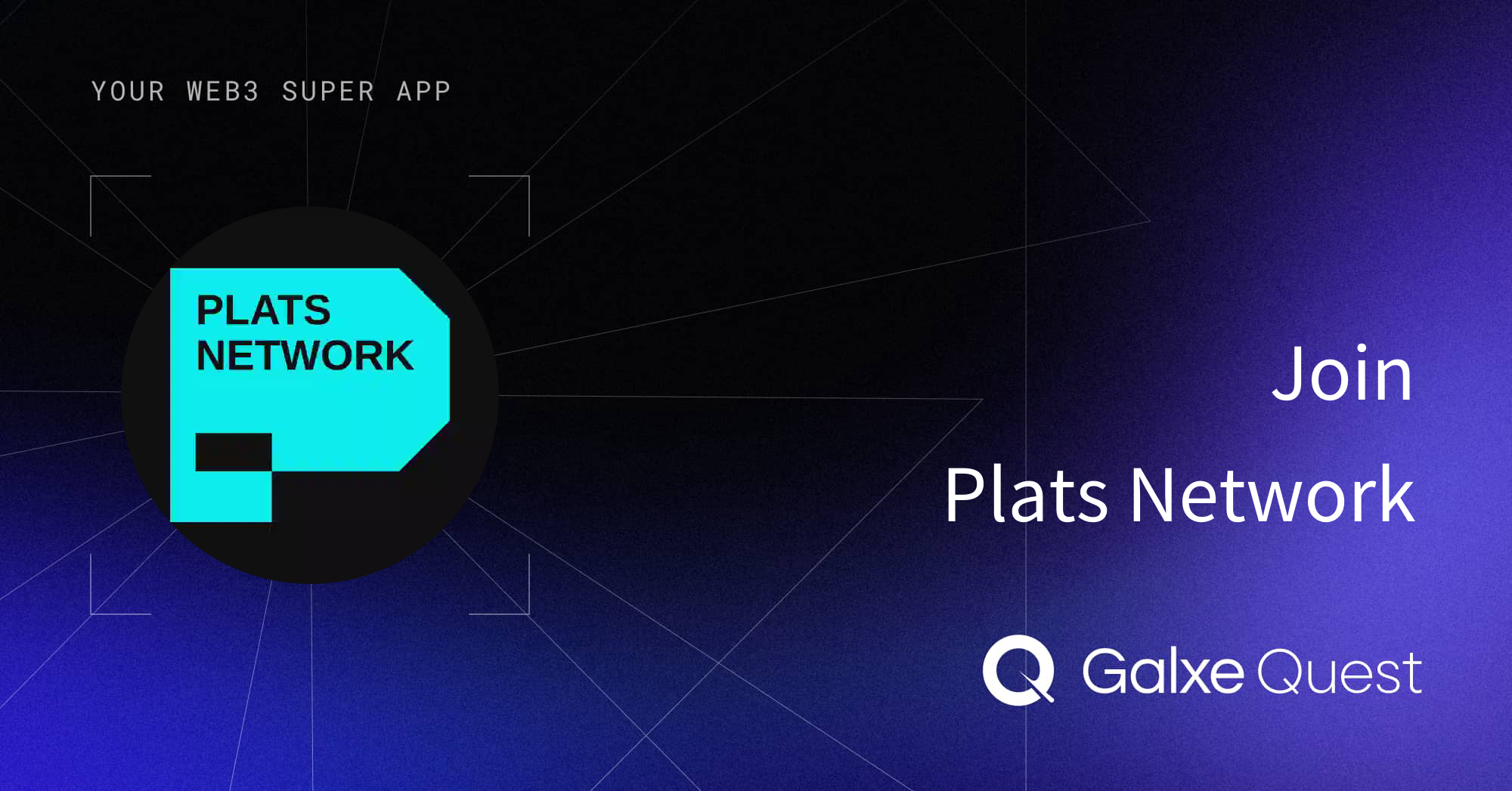 Join Plats Network on Galxe Quest