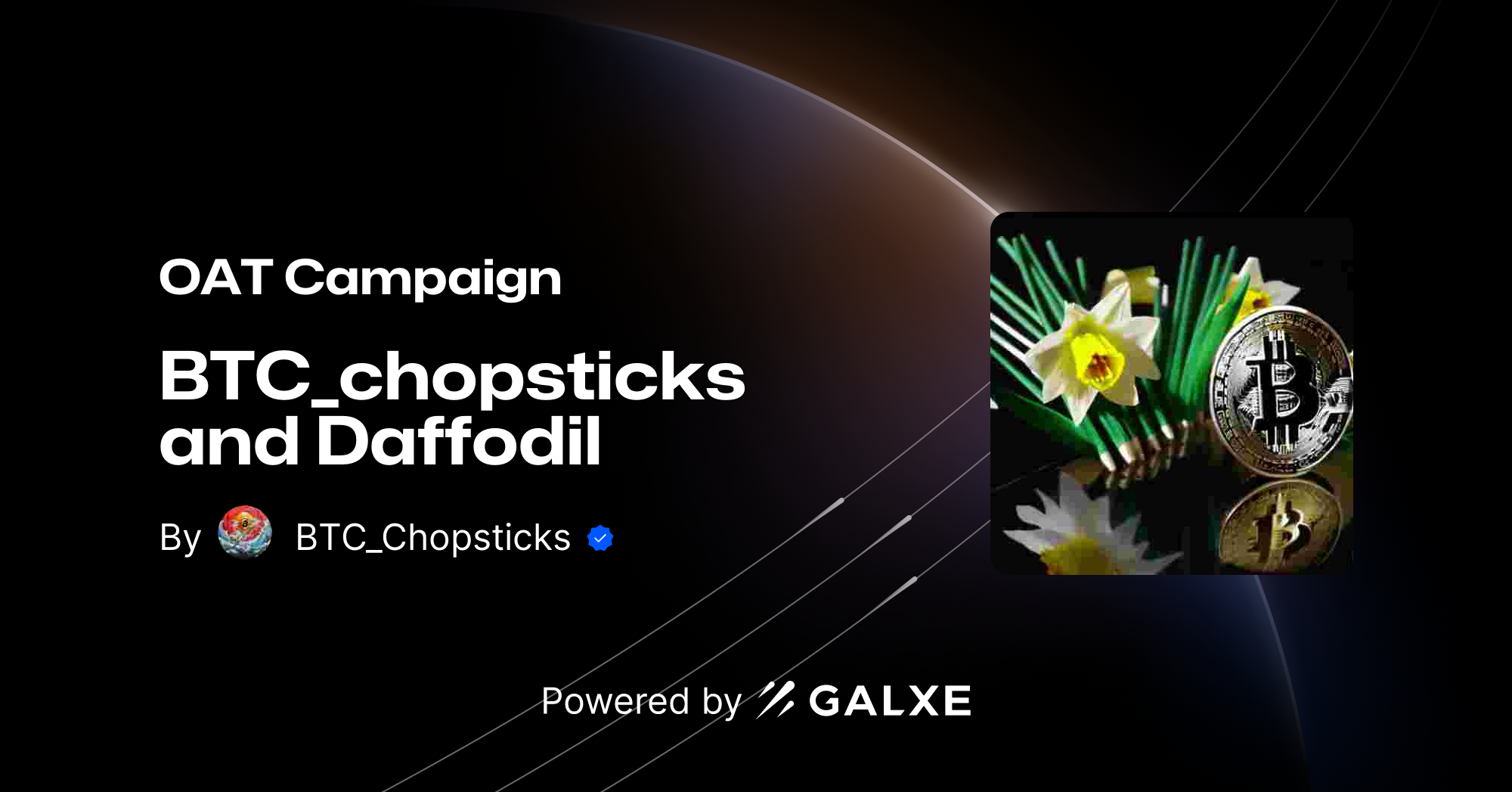 BTC_chopsticks and Daffodil by BTC_Chopsticks | Galxe