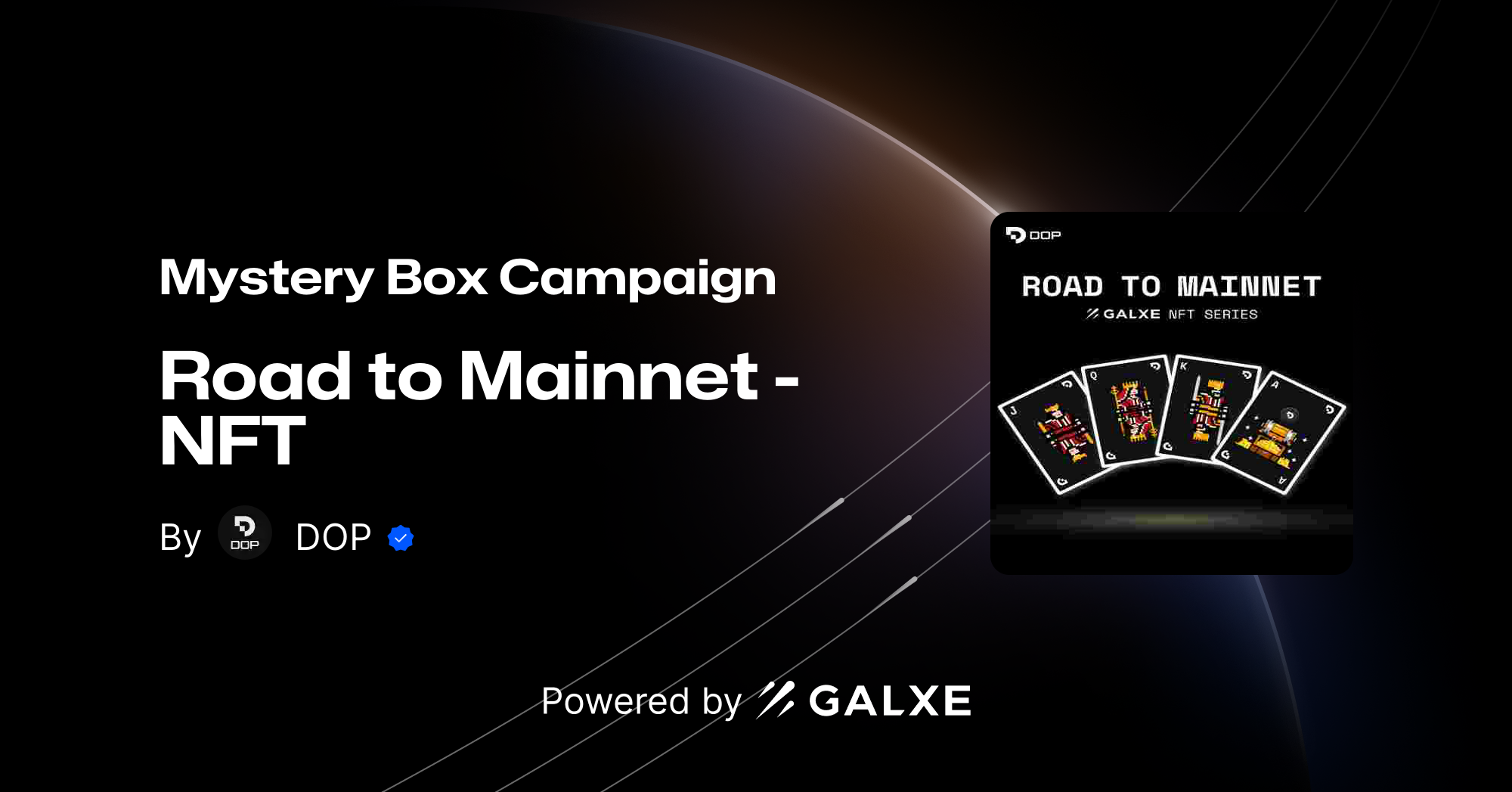 Road to Mainnet - NFT by DOP | Galxe Quest