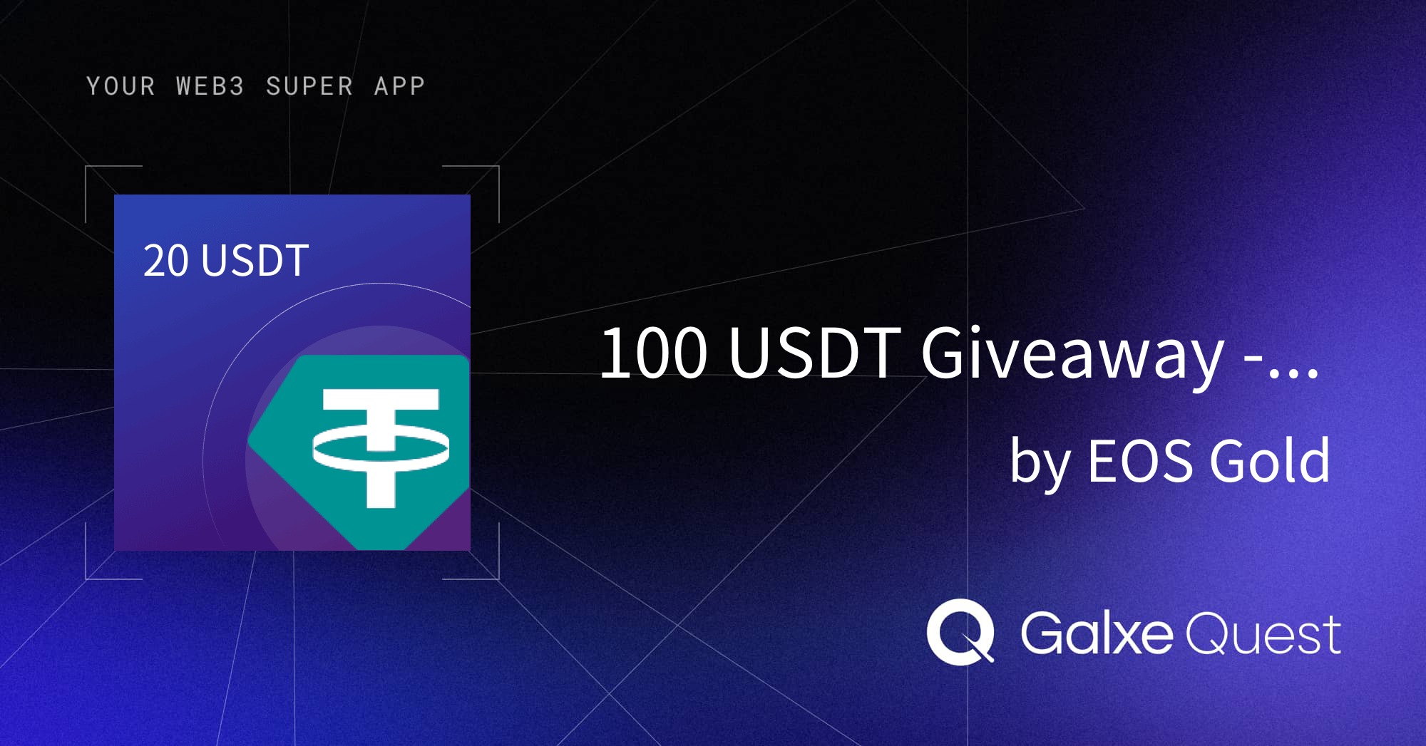 🔥 100 USDT Giveaway - 33,000 USDC EOS Gold MMORPG Beta Test Starts Nov ...