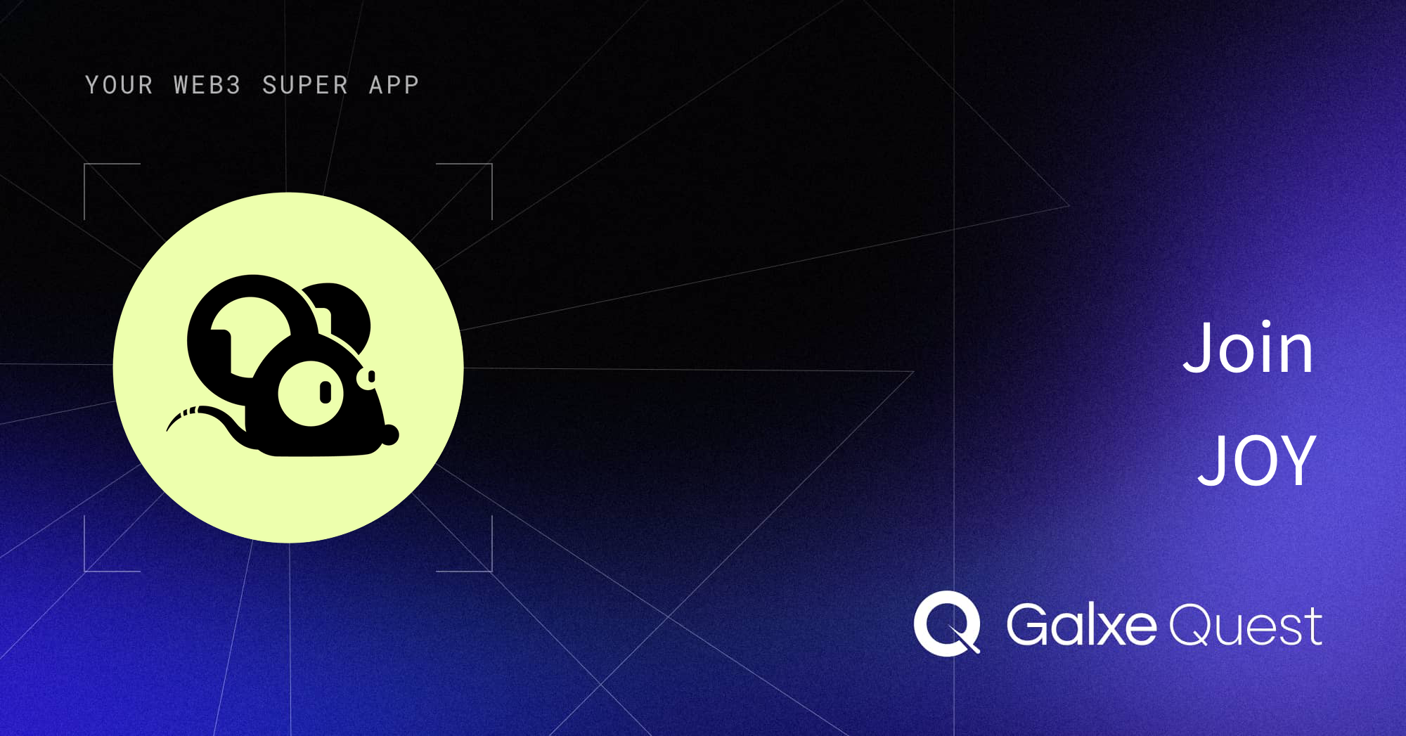 Join JOY on Galxe Quest