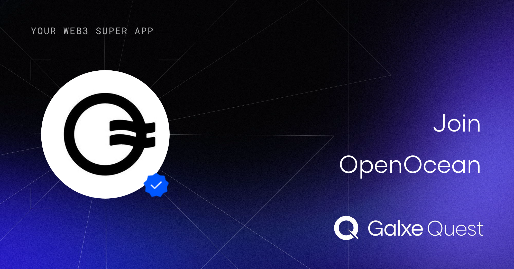 Join OpenOcean on Galxe Quest