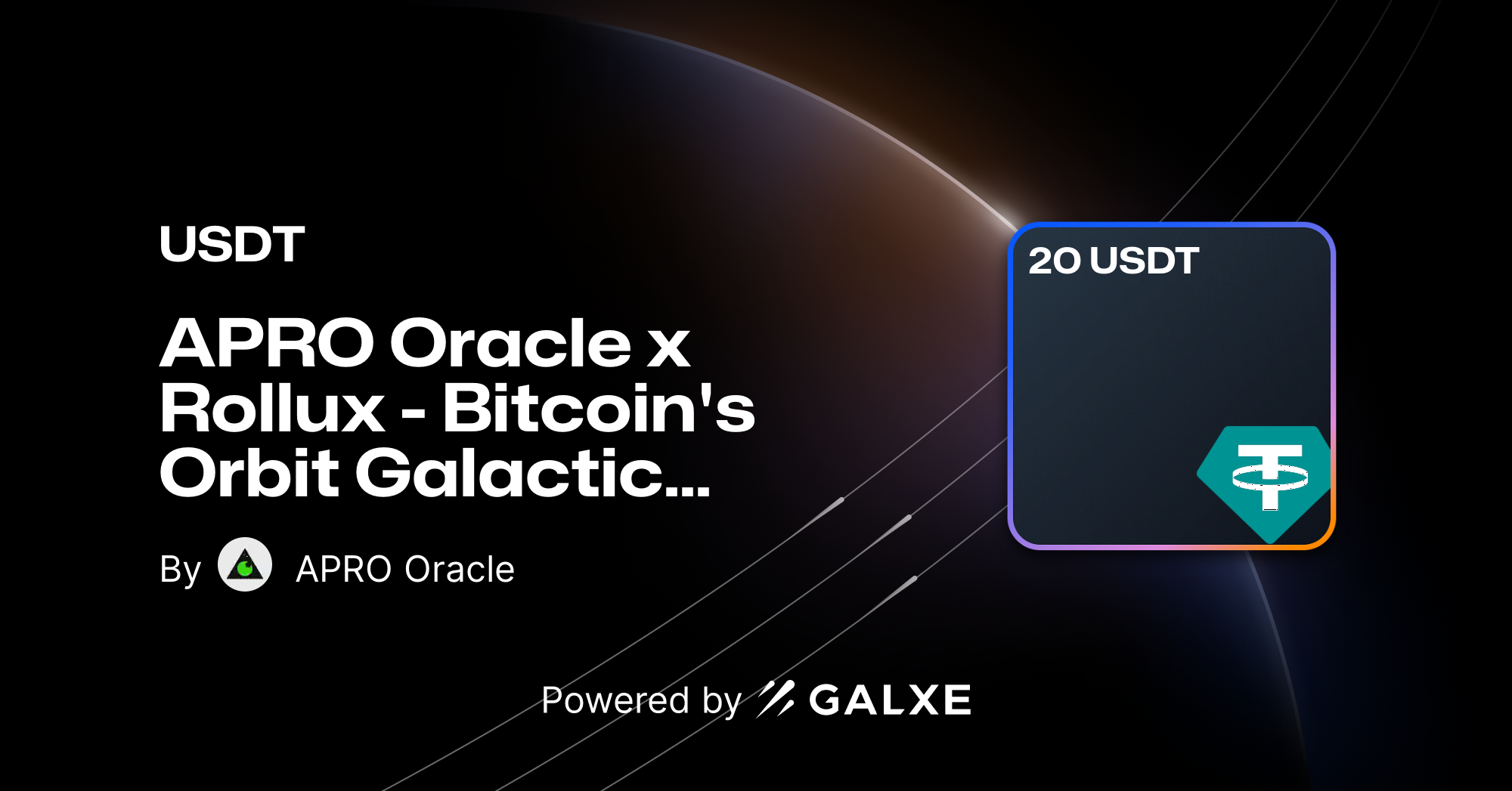 APRO Oracle x Rollux - Bitcoin's Orbit Galactic Giveaway by APRO ...
