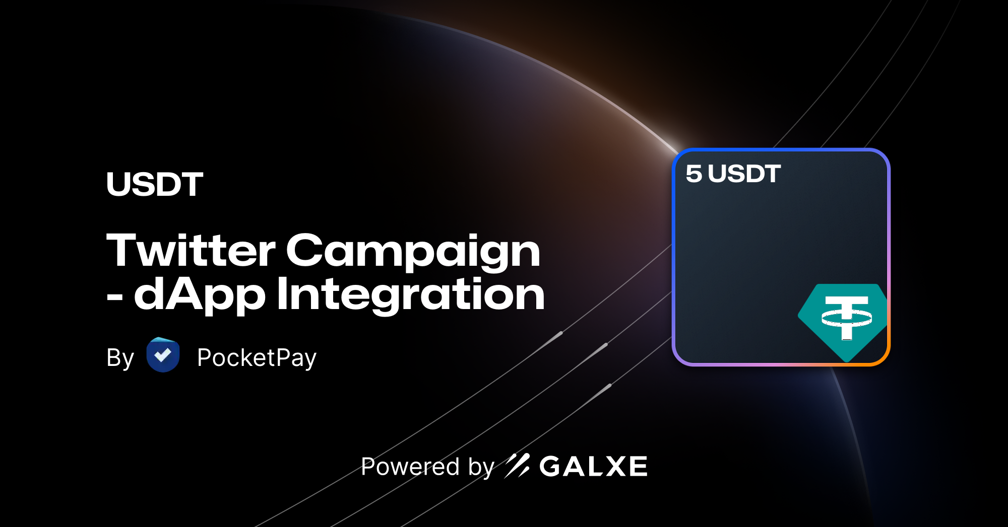 Twitter Campaign - dApp Integration by PocketPay | Galxe Quest