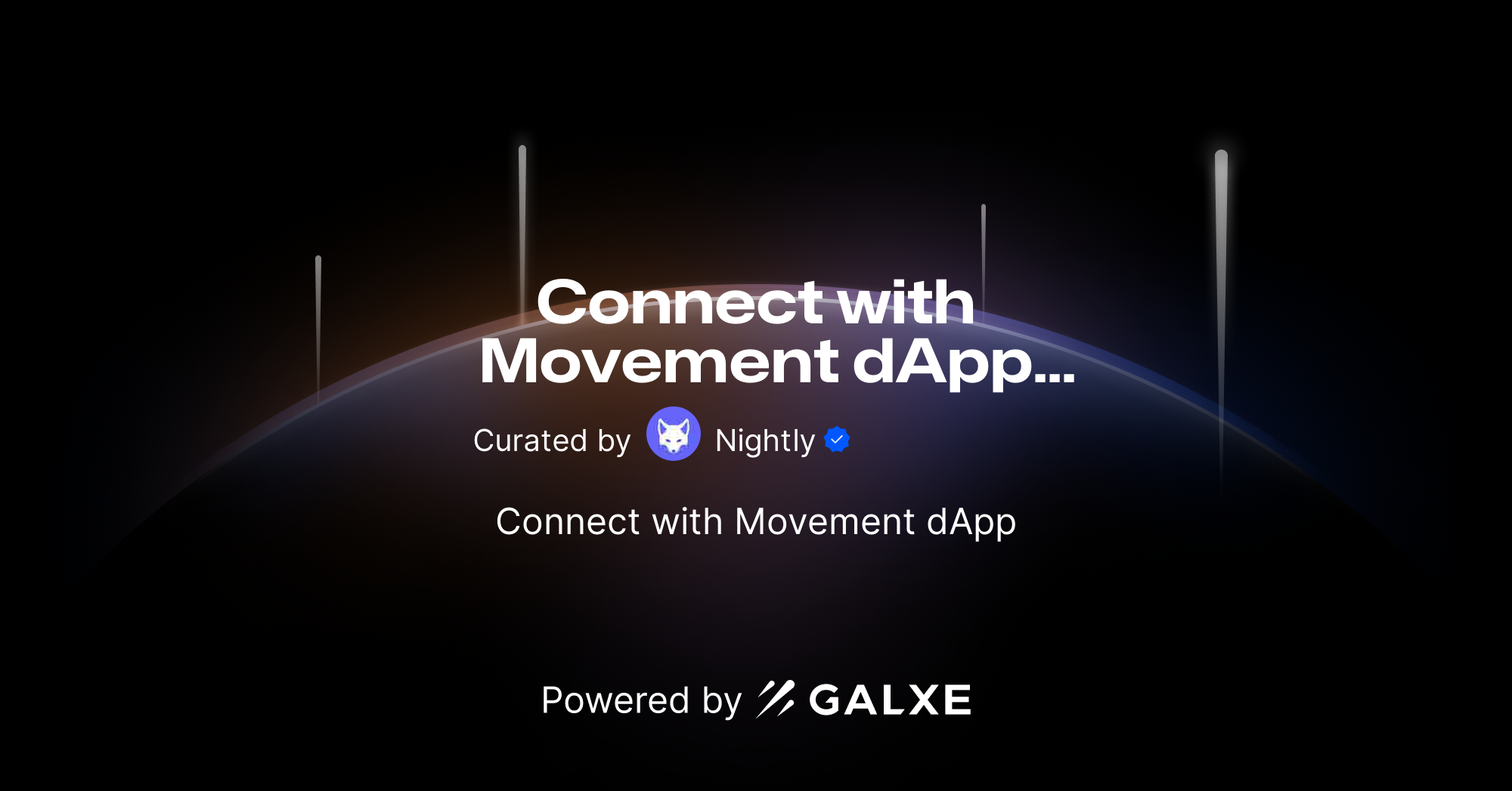 Connect with Movement dApp Credential | Galxe