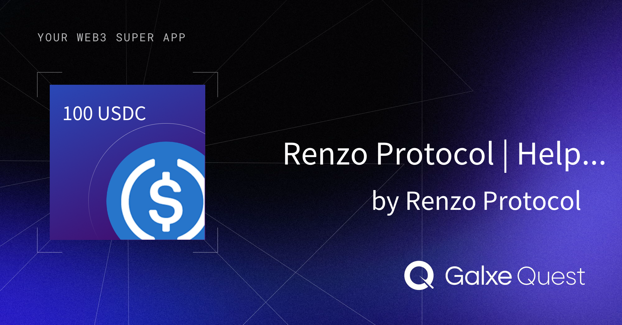 Renzo Protocol | Help spread the word on $ezEIGEN! by Renzo Protocol ...