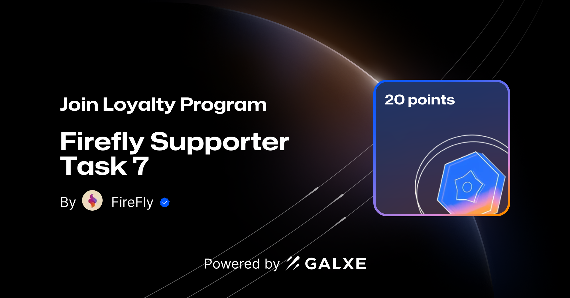 Firefly Supporter Task 7 by FireFly | Galxe Quest