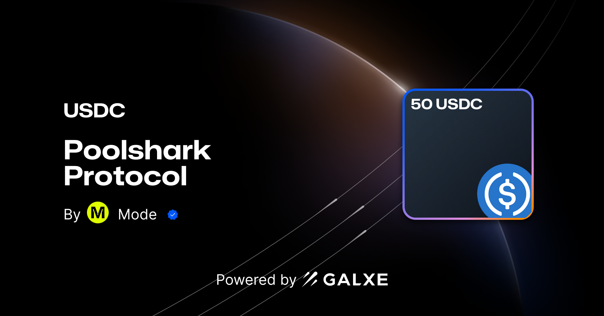 Poolshark Protocol by Mode | Galxe Quest