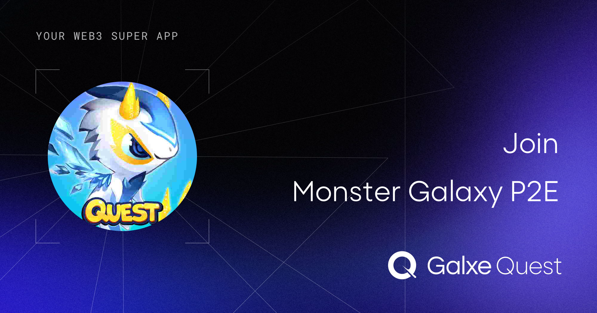Join Monster Galaxy P2E on Galxe Quest