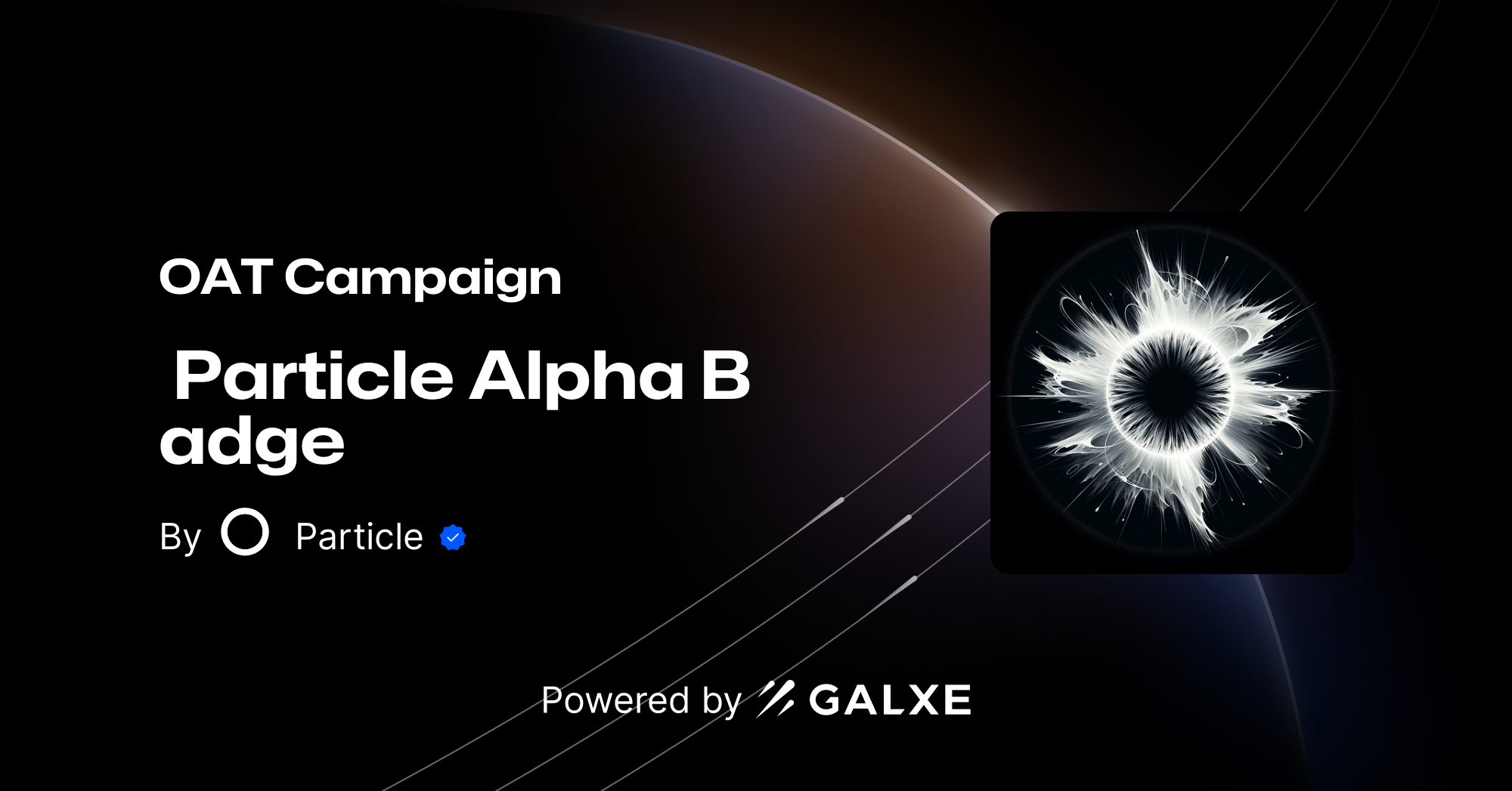 🌌 Particle Alpha Badge by Particle | Galxe Quest