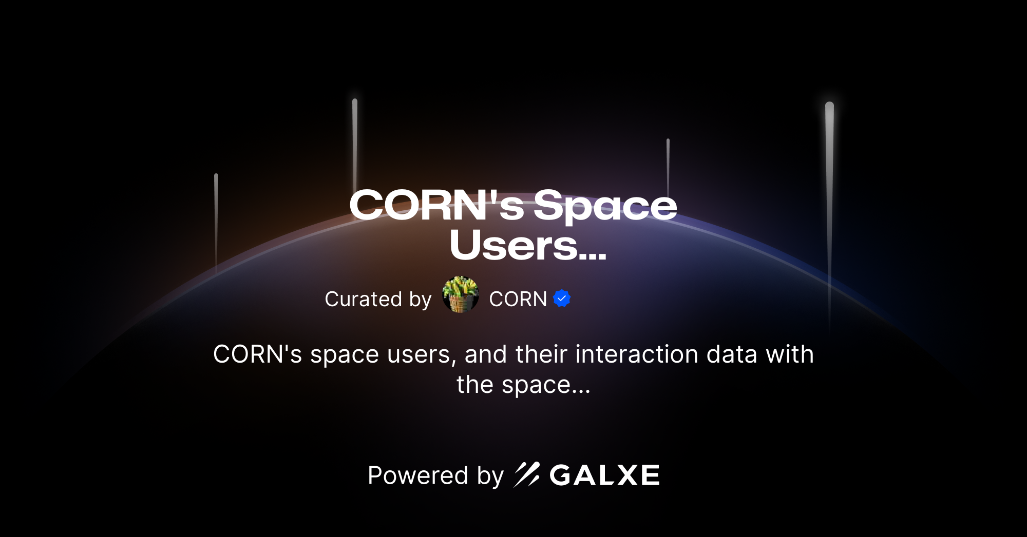 CORN's Space Users Credential | Galxe