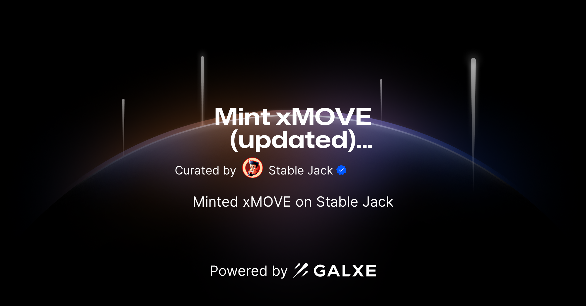 Mint xMOVE (updated) Credential | Galxe