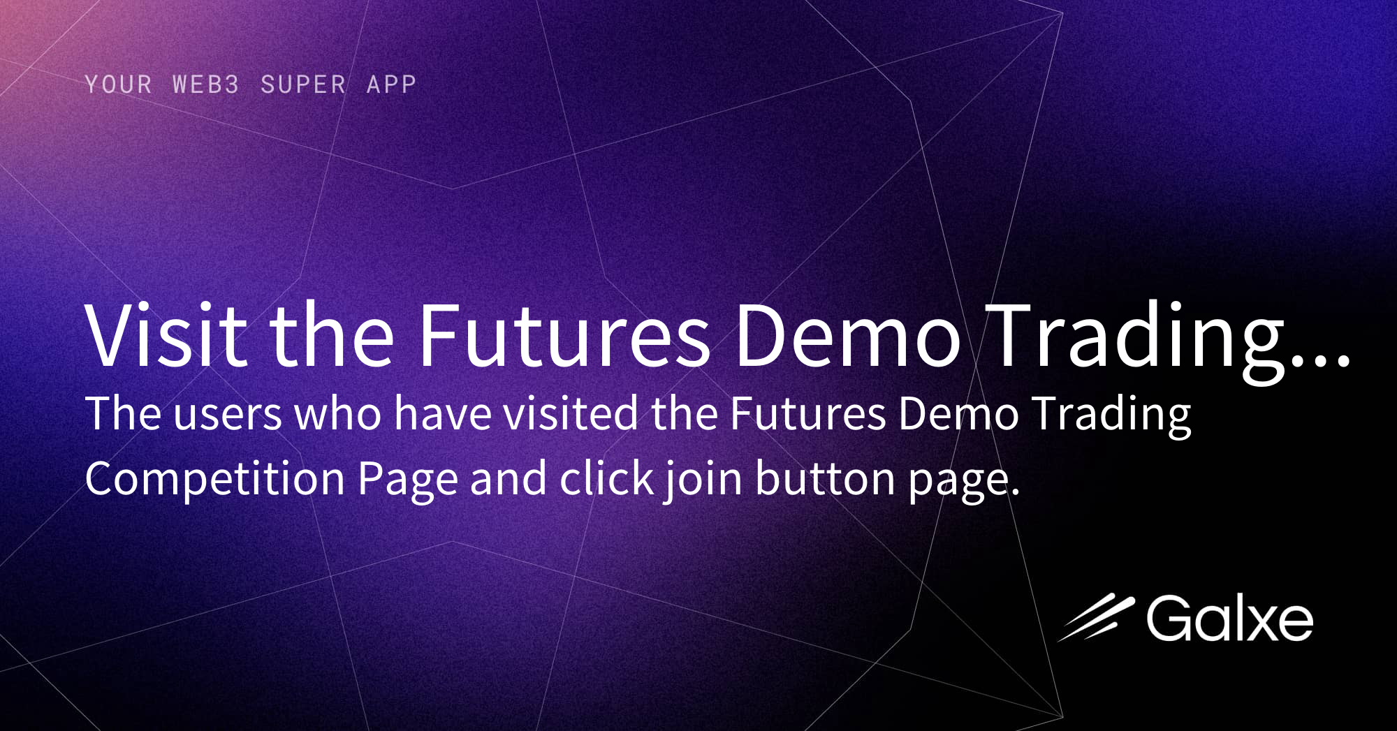 Visit the Futures Demo Trading Competition Page and click join button ...