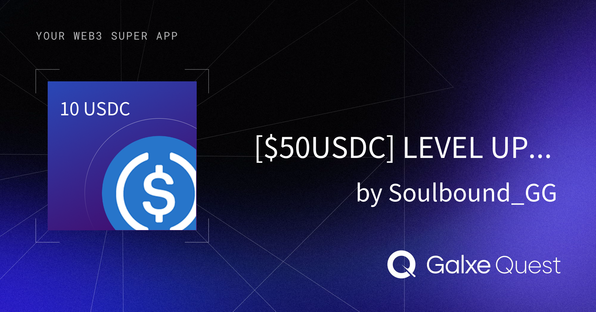 [$50USDC] ⭕LEVEL UP with Soulbound.gg⭕ - Join our Space by Soulbound_GG ...