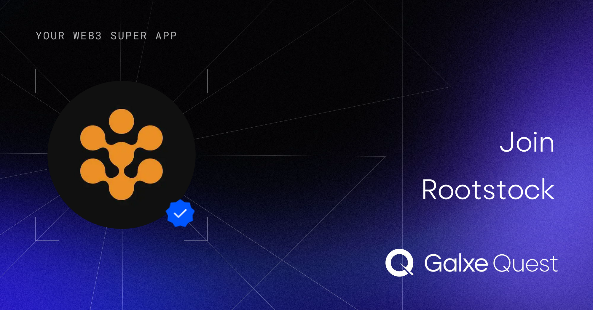 Join Rootstock on Galxe Quest