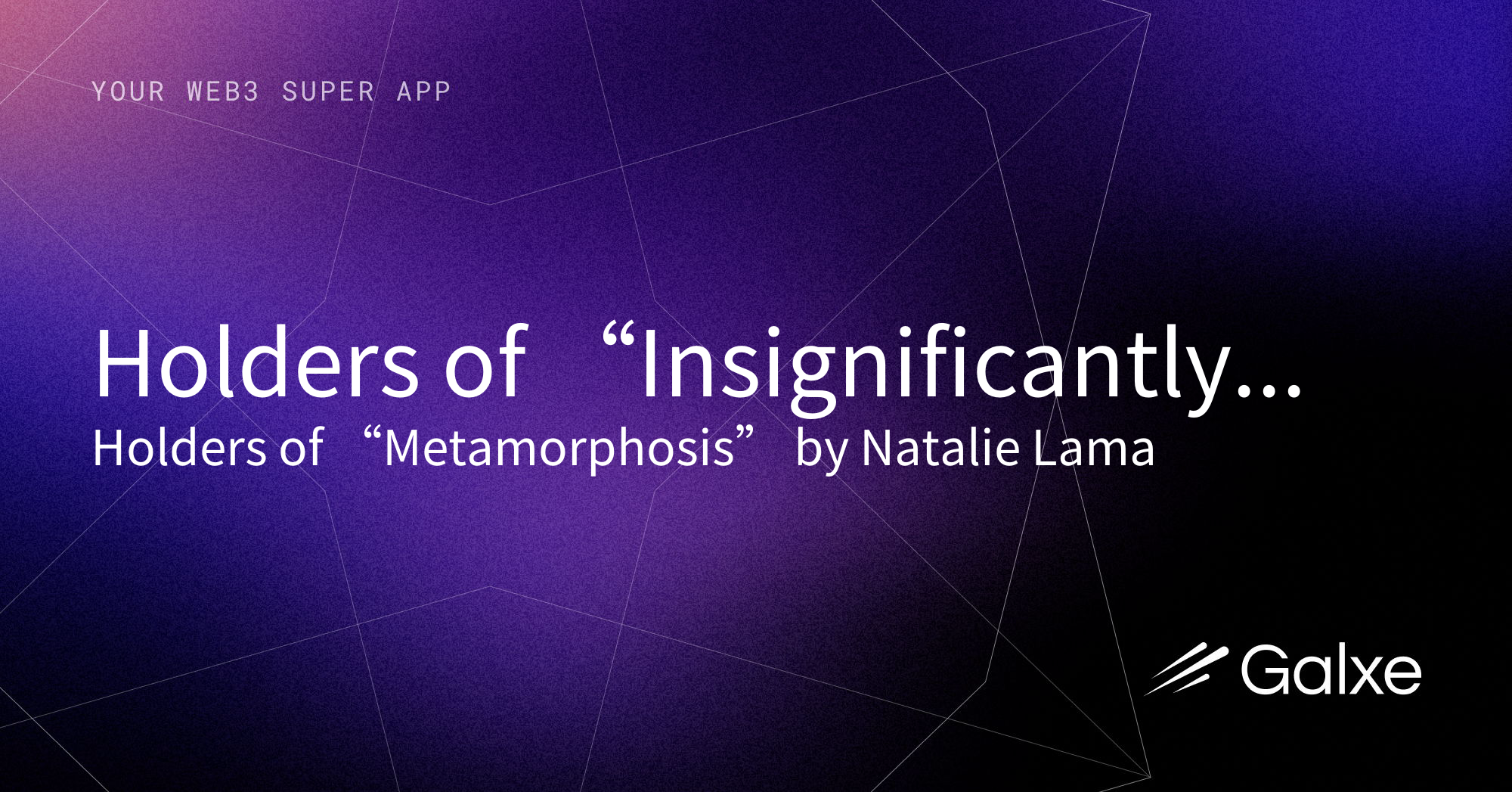 Holders of “Insignificantly Significant” by Amber Vittoria Credential ...