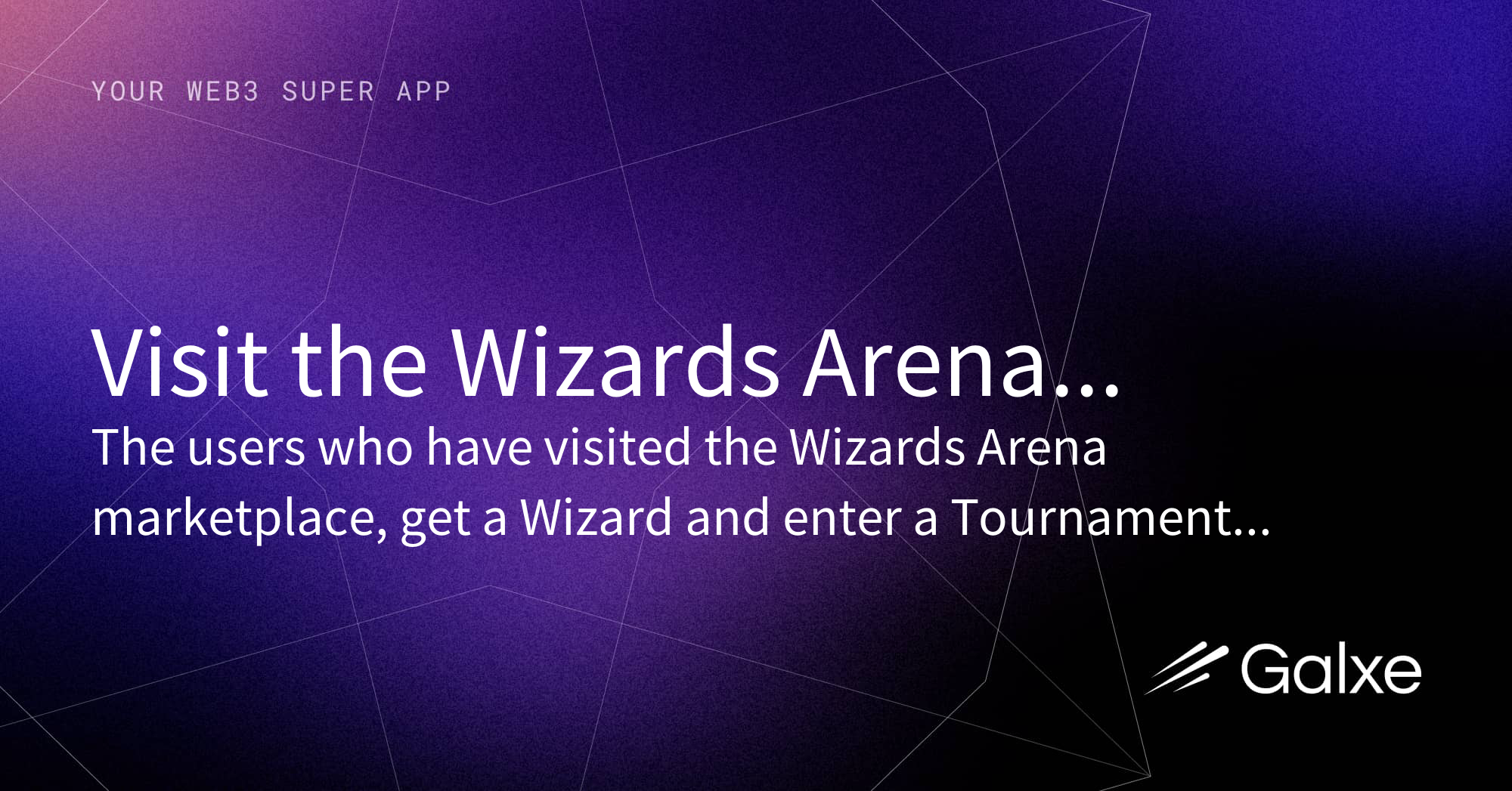 Visit the Wizards Arena marketplace, get a Wizard and enter a ...