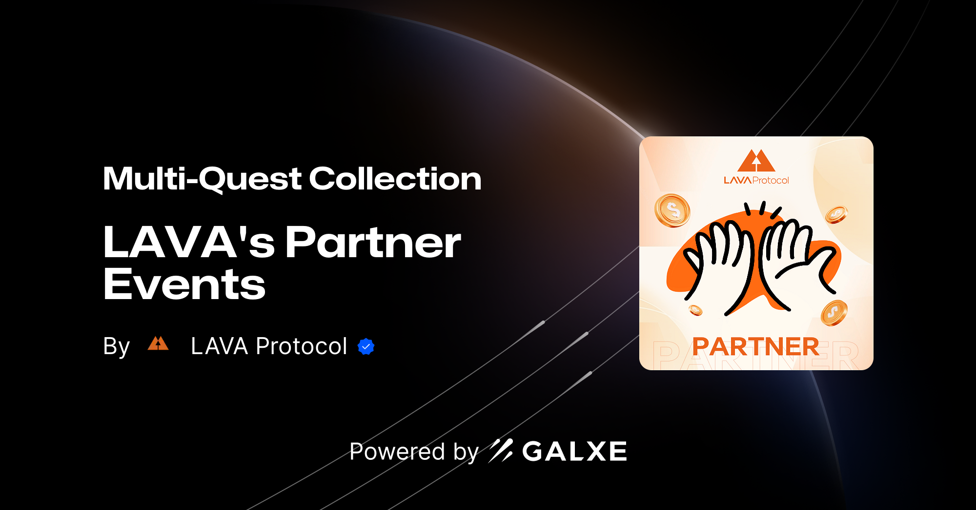 LAVA's Partner Events by LAVA Protocol | Galxe Quest