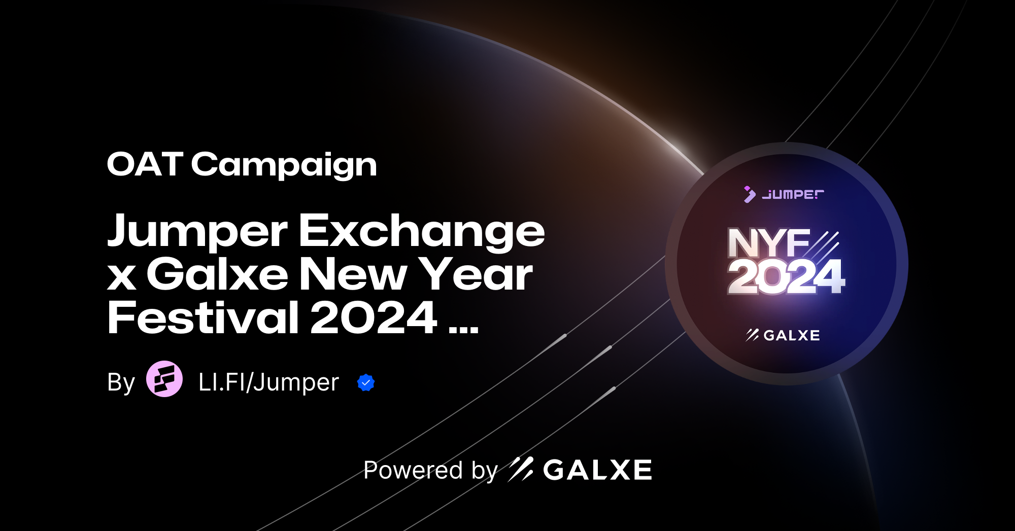 Jumper Exchange x Galxe New Year Festival 2024 🚀 by Jumper Exchange ...