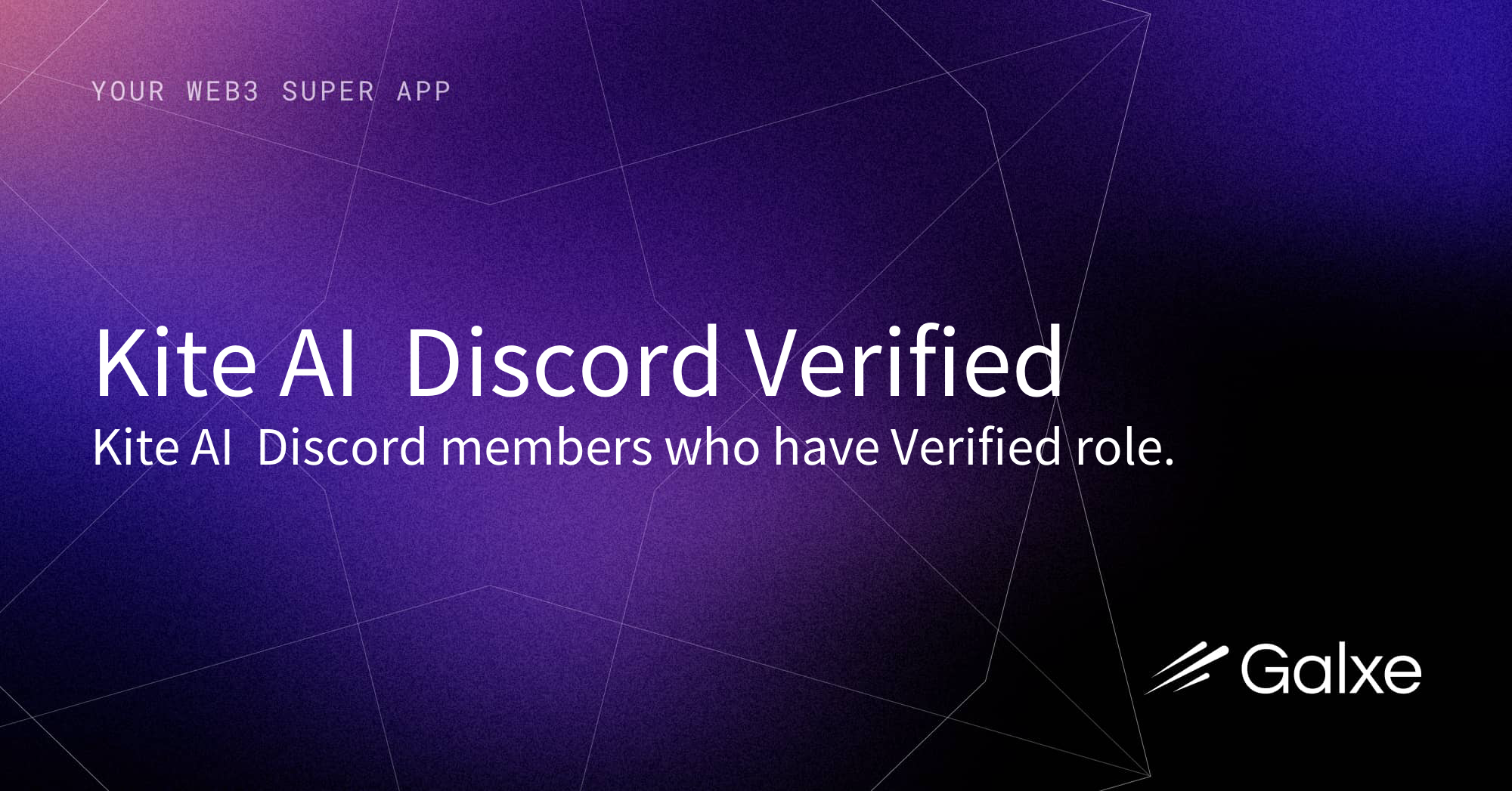 Kite AI 🪁 Discord Verified Credential | Galxe
