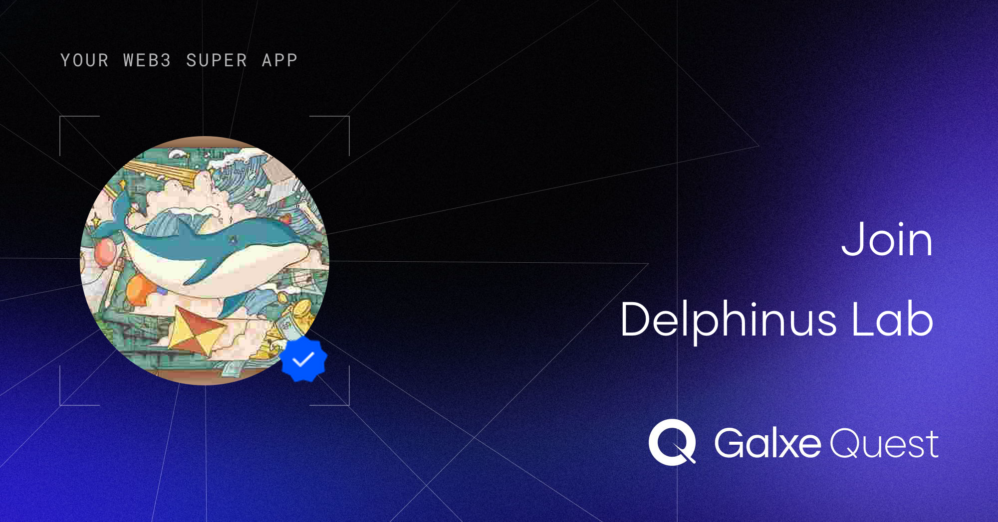 Join Delphinus Lab on Galxe Quest