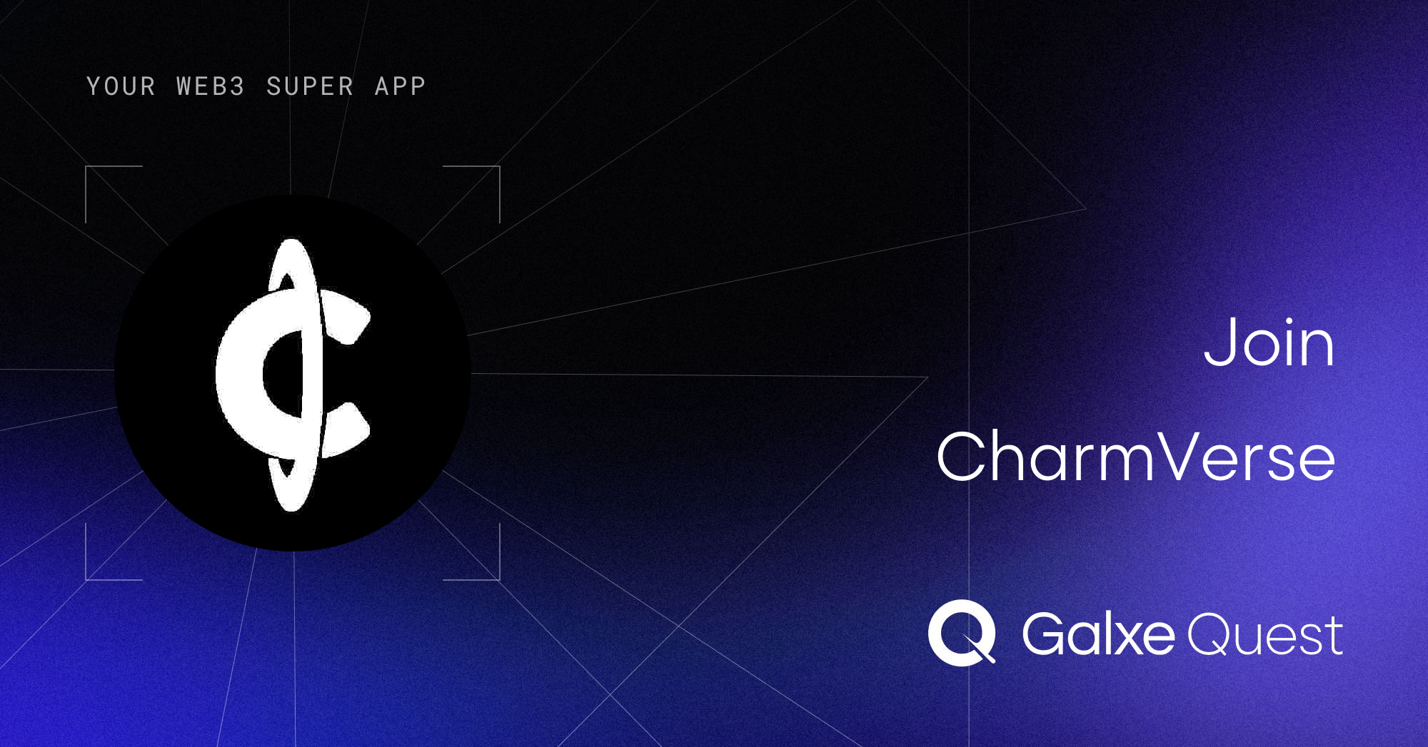 Join CharmVerse on Galxe Quest