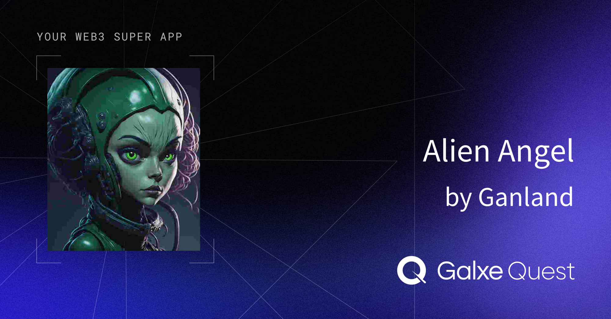 Alien Angel by Ganland | Galxe Quest