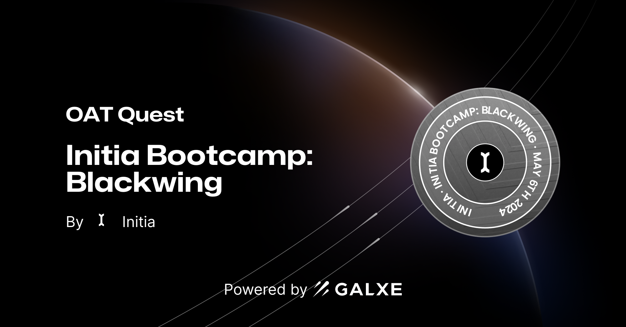 Initia Bootcamp: Blackwing by Initia | Galxe Quest