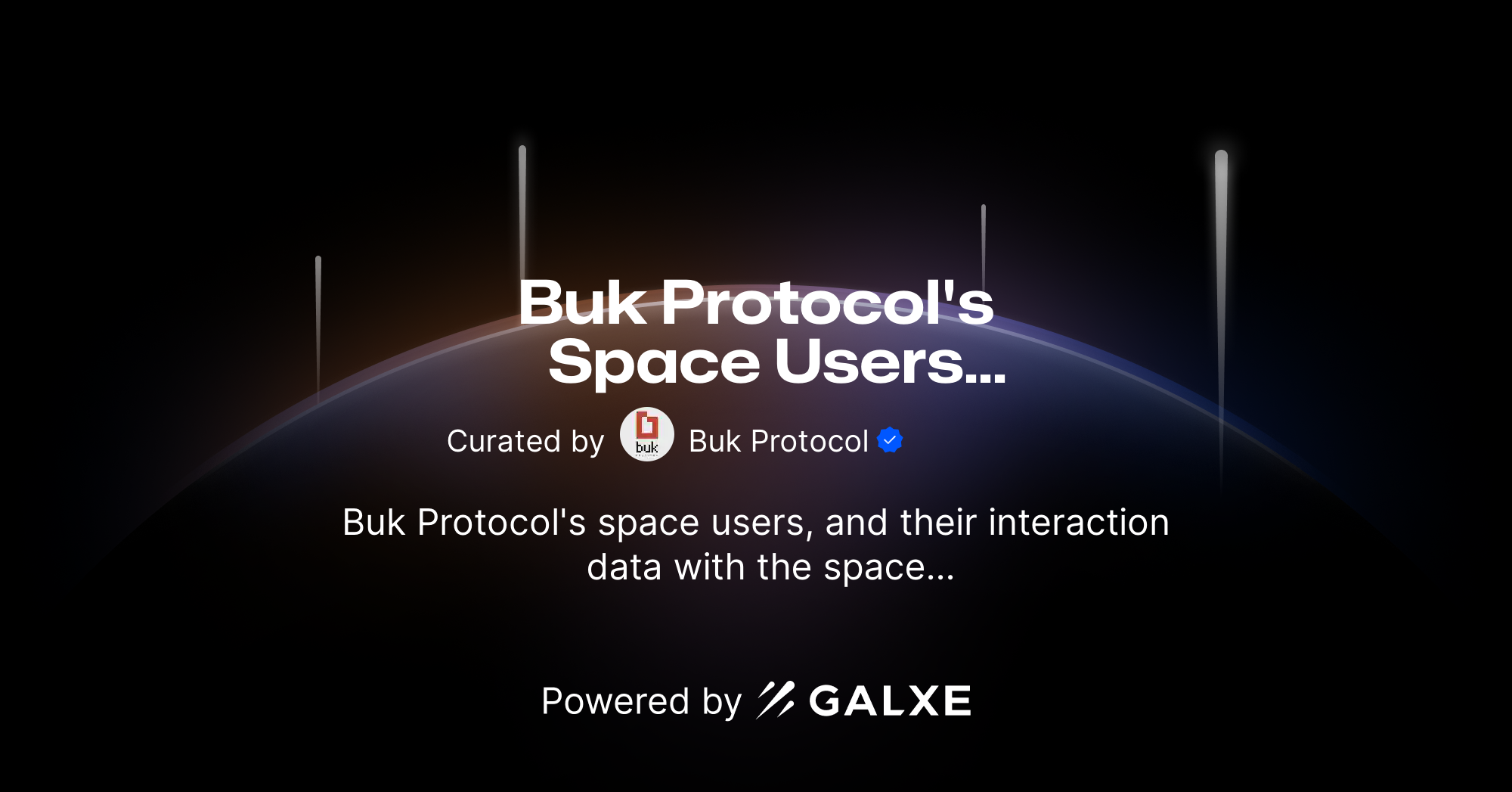 Buk Protocol's Space Users Credential | Galxe