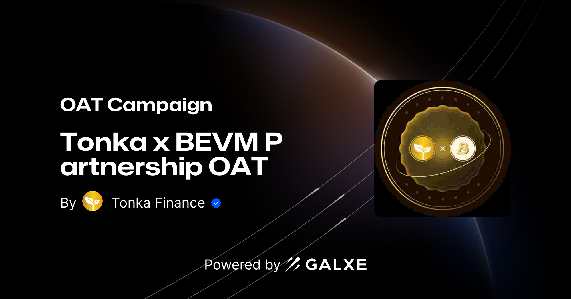 🌟Tonka x BEVM Partnership OAT 🌟 by Tonka Finance | Galxe