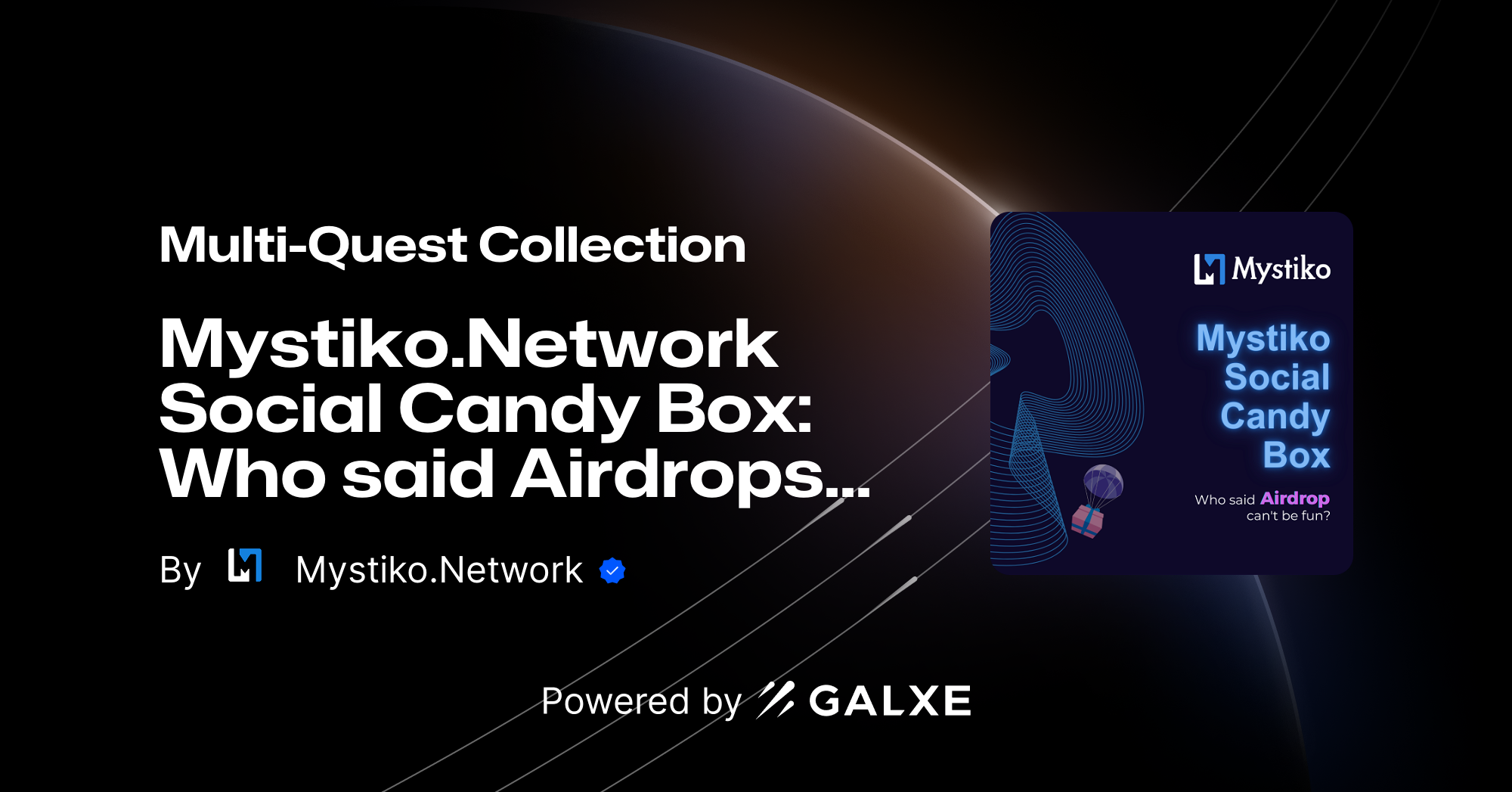 Mystiko.Network Social Candy Box: Who said Airdrops can't be fun? by ...