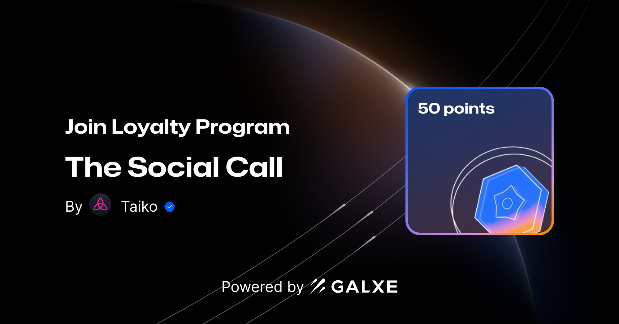 The Social Call by Taiko | Galxe Quest