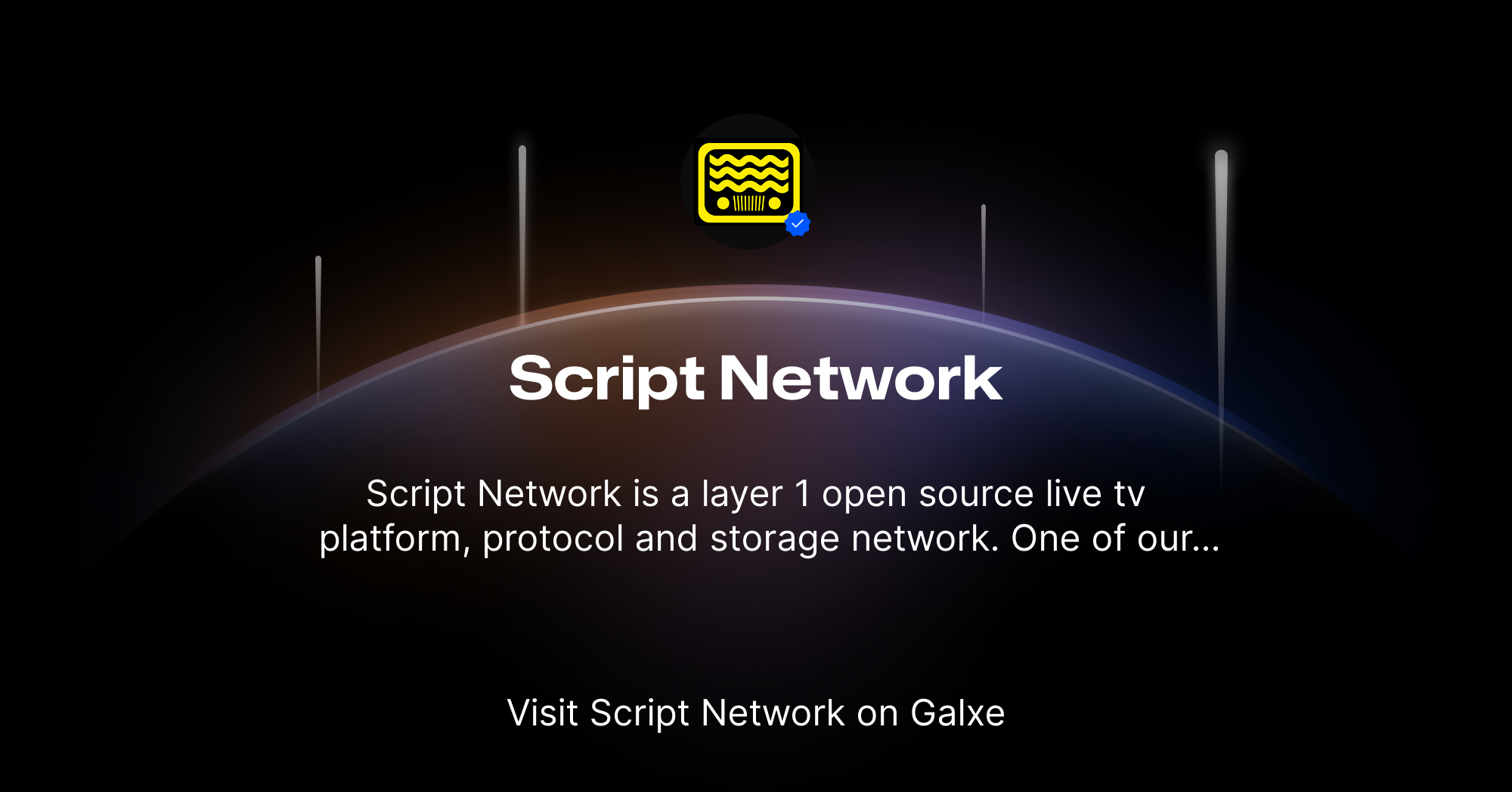 Join Script Network On Galxe