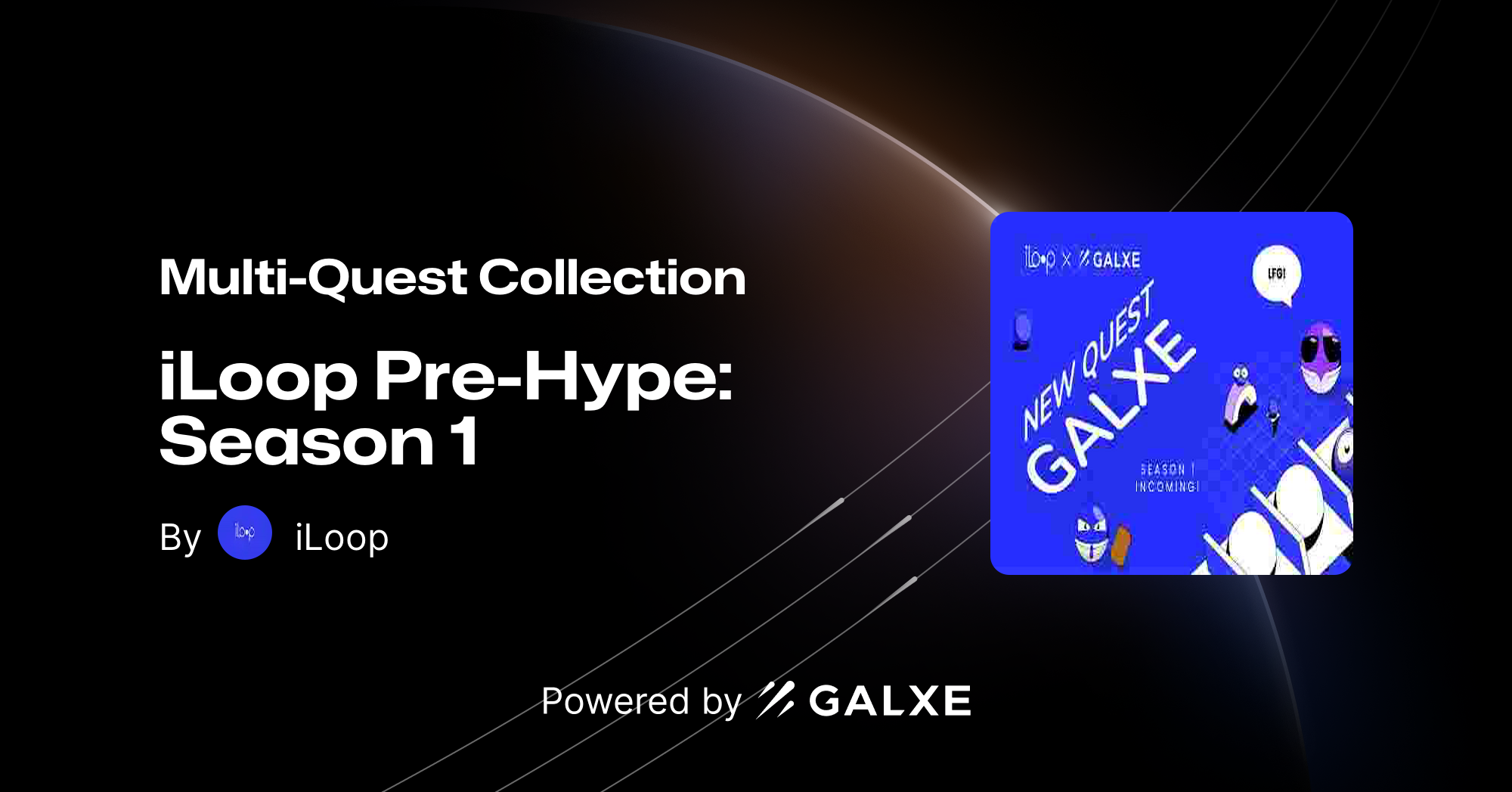 iLoop Pre-Hype: Season 1 by iLoop | Galxe Quest