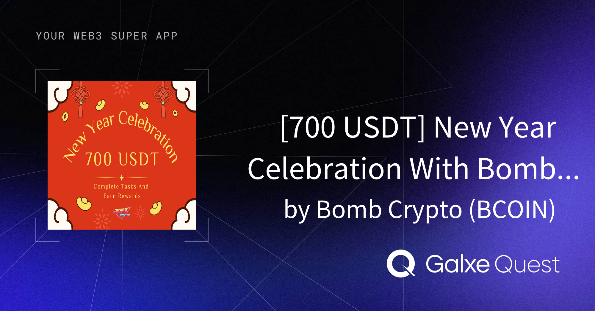 [700 USDT] New Year Celebration With Bomb Crypto by Bomb Crypto (BCOIN ...