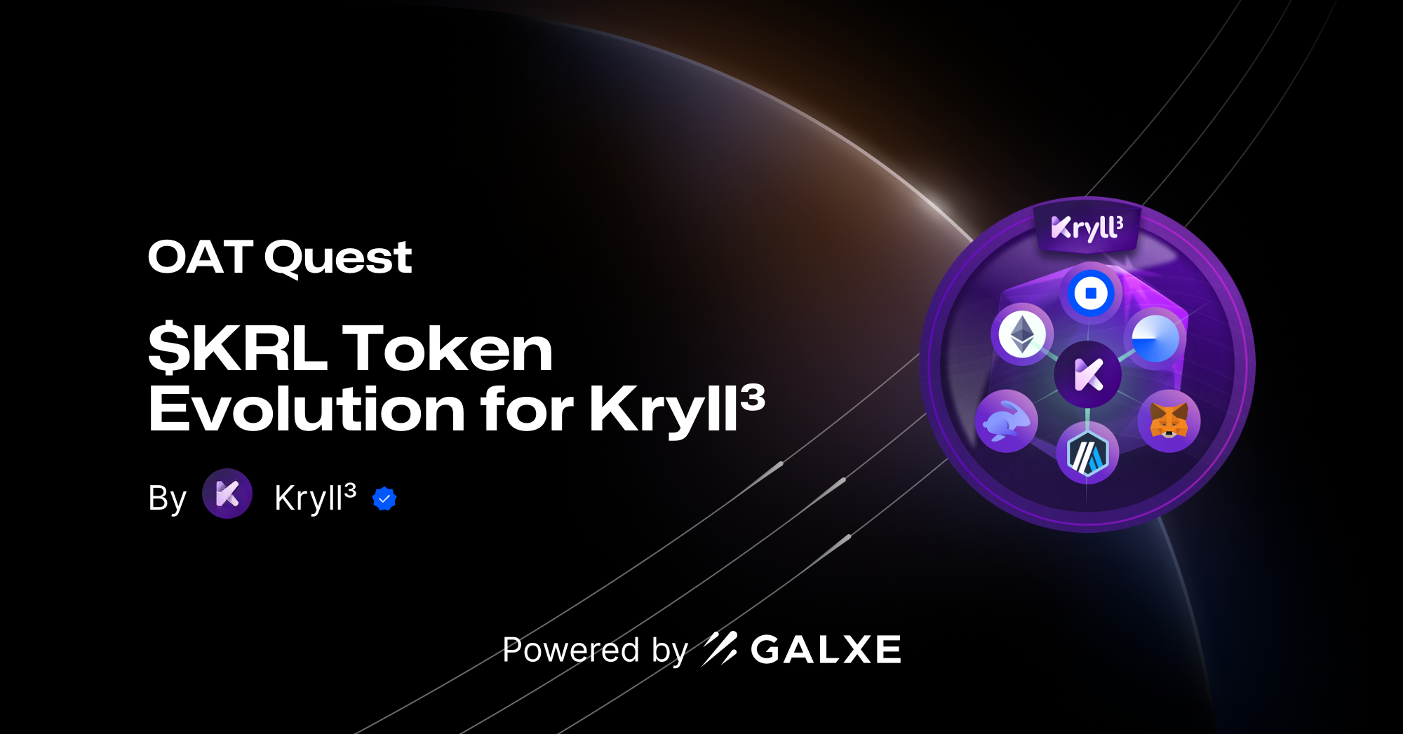$KRL Token Evolution for Kryll³ by Kryll³ | Galxe Quest