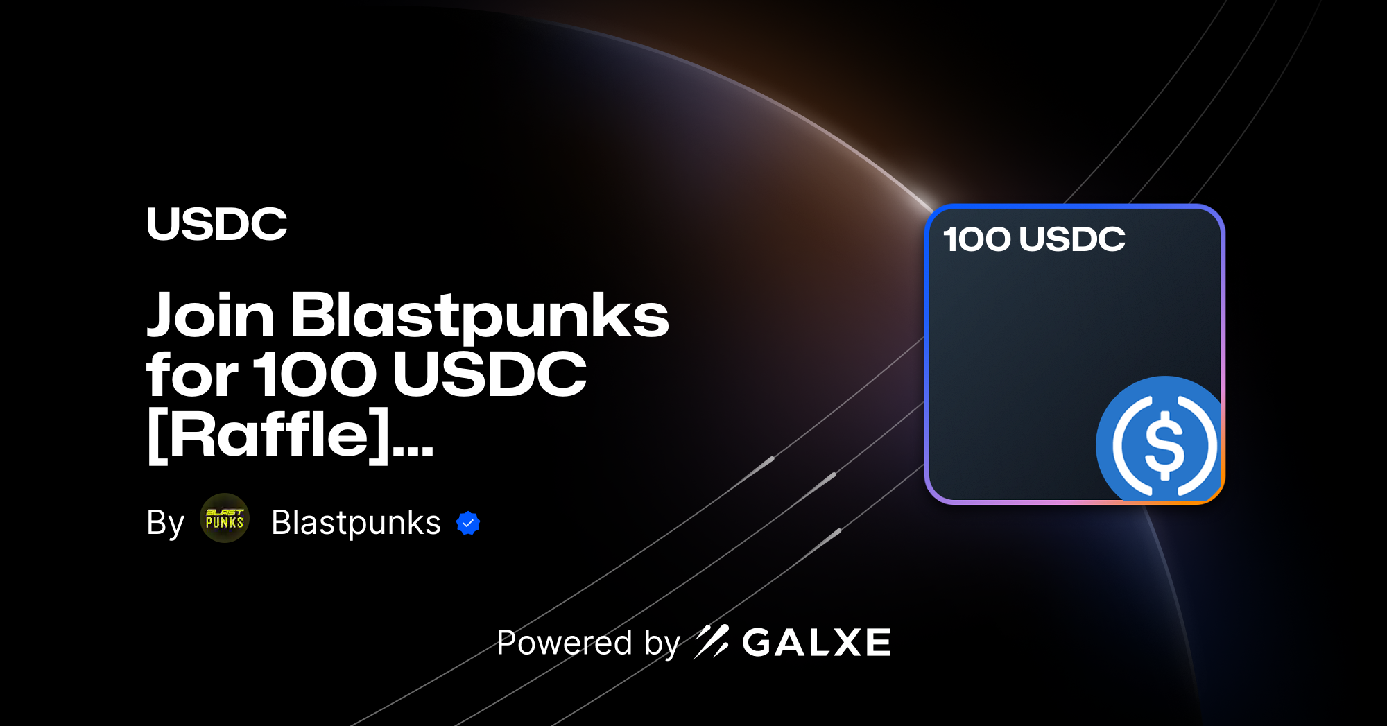 Join Blastpunks for 100 USDC [Raffle] by Blastland | Galxe Quest