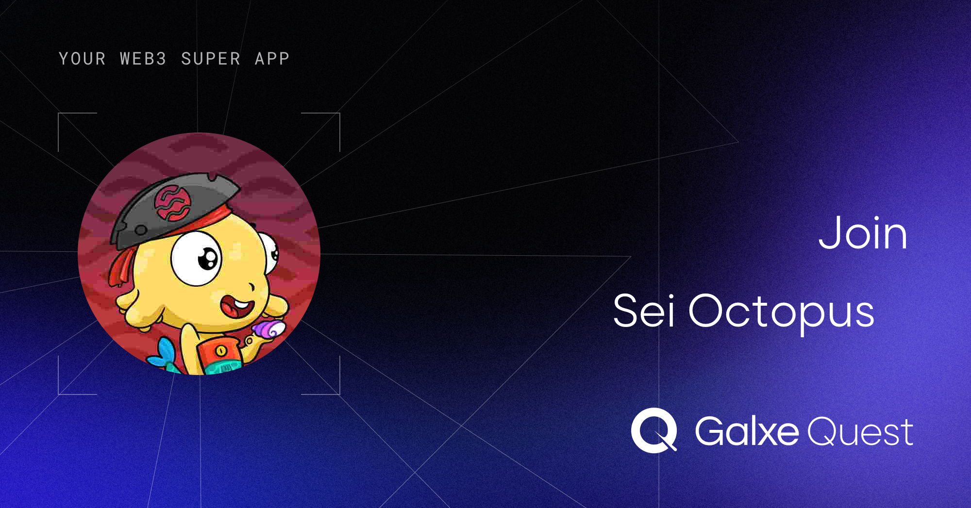 Join Sei Octopus 🐙 on Galxe Quest