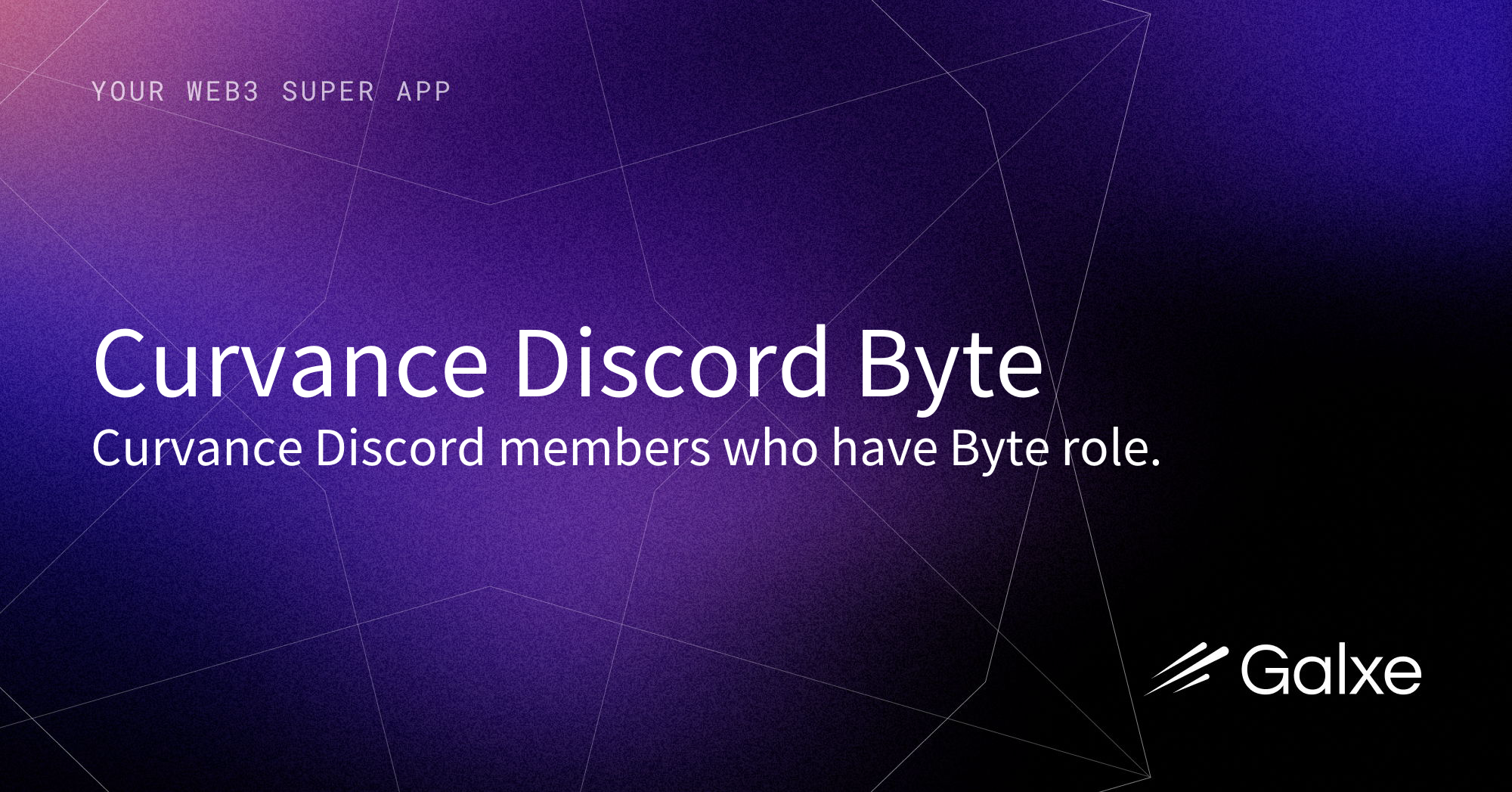Curvance Discord Byte Credential | Galxe