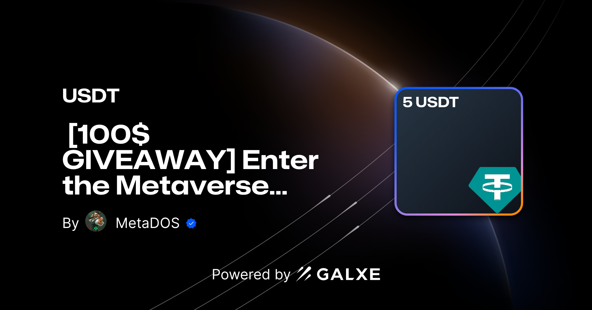 🌟 [100$ GIVEAWAY] Enter the Metaverse with MetaDOS- Unite Realms, Claim ...