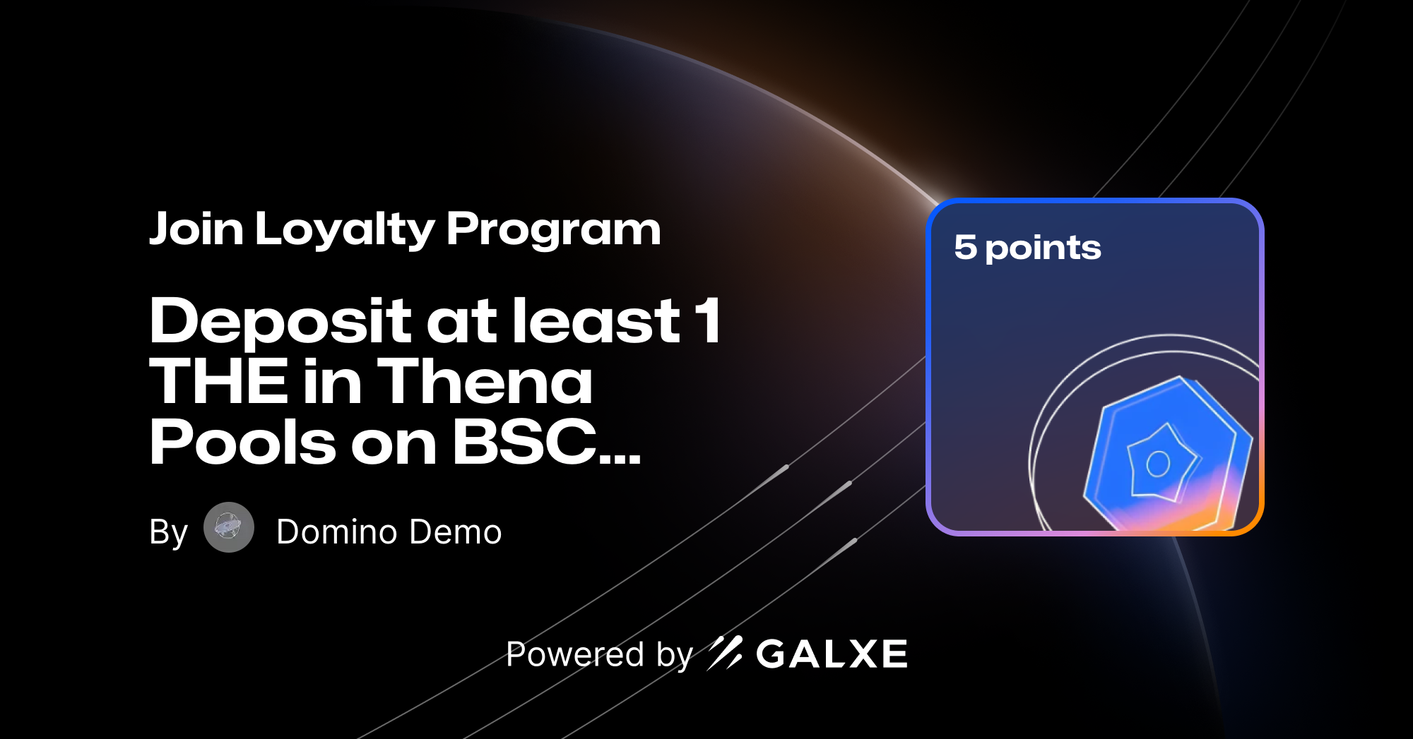 Join Deposit at least 1 THE in Thena Pools on BSC Loyalty Program from ...