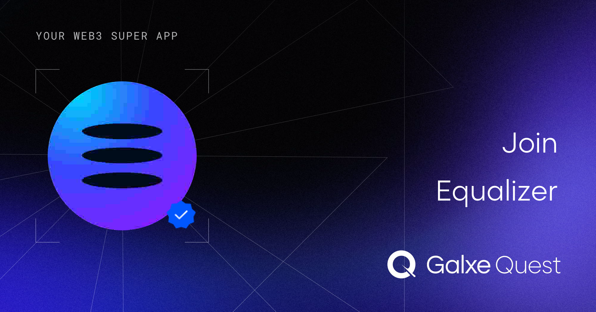 Join Equalizer on Galxe Quest