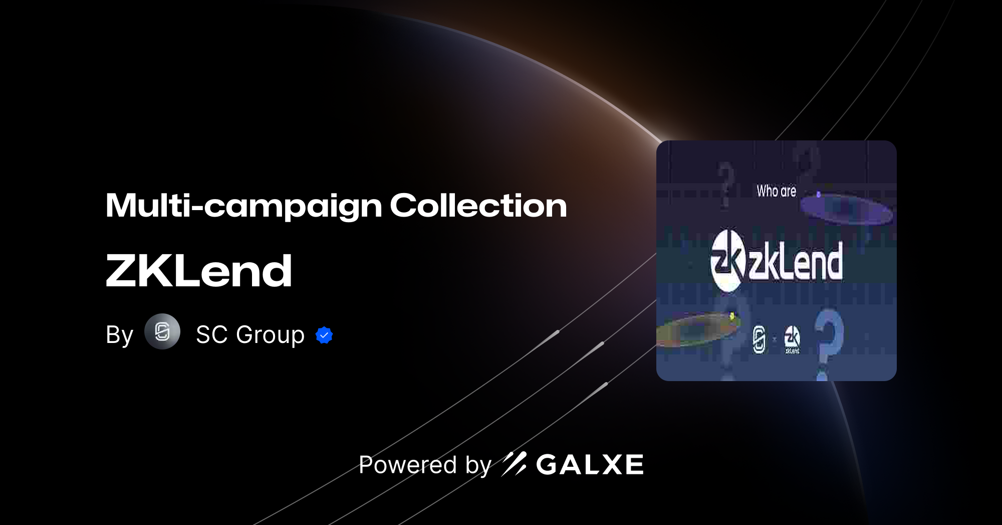 ZKLend by SC Group | Galxe Quest