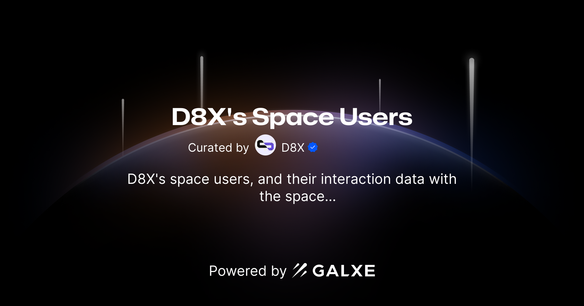 D8X's Space Users Credential | Galxe