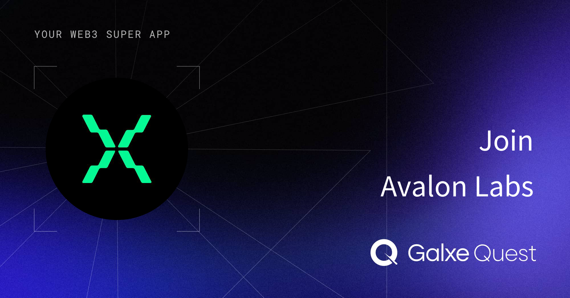Join Avalon Labs on Galxe Quest