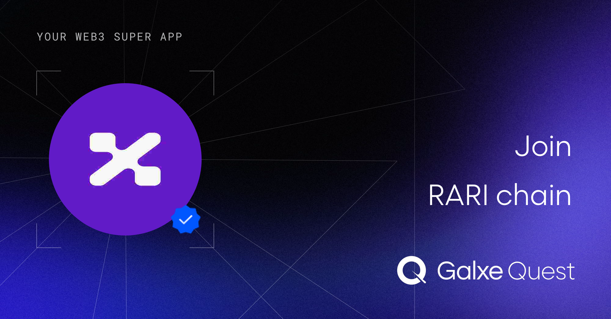 Join RARI chain on Galxe Quest
